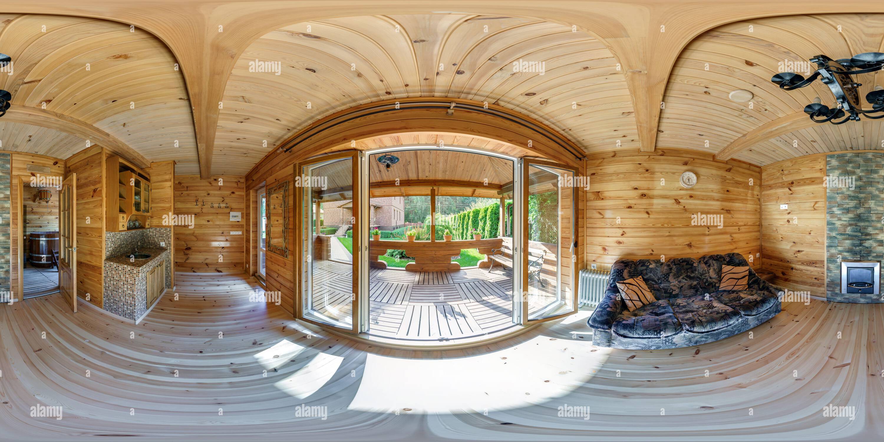 360° view of full seamless spherical hdri 360 panorama view in interior ...