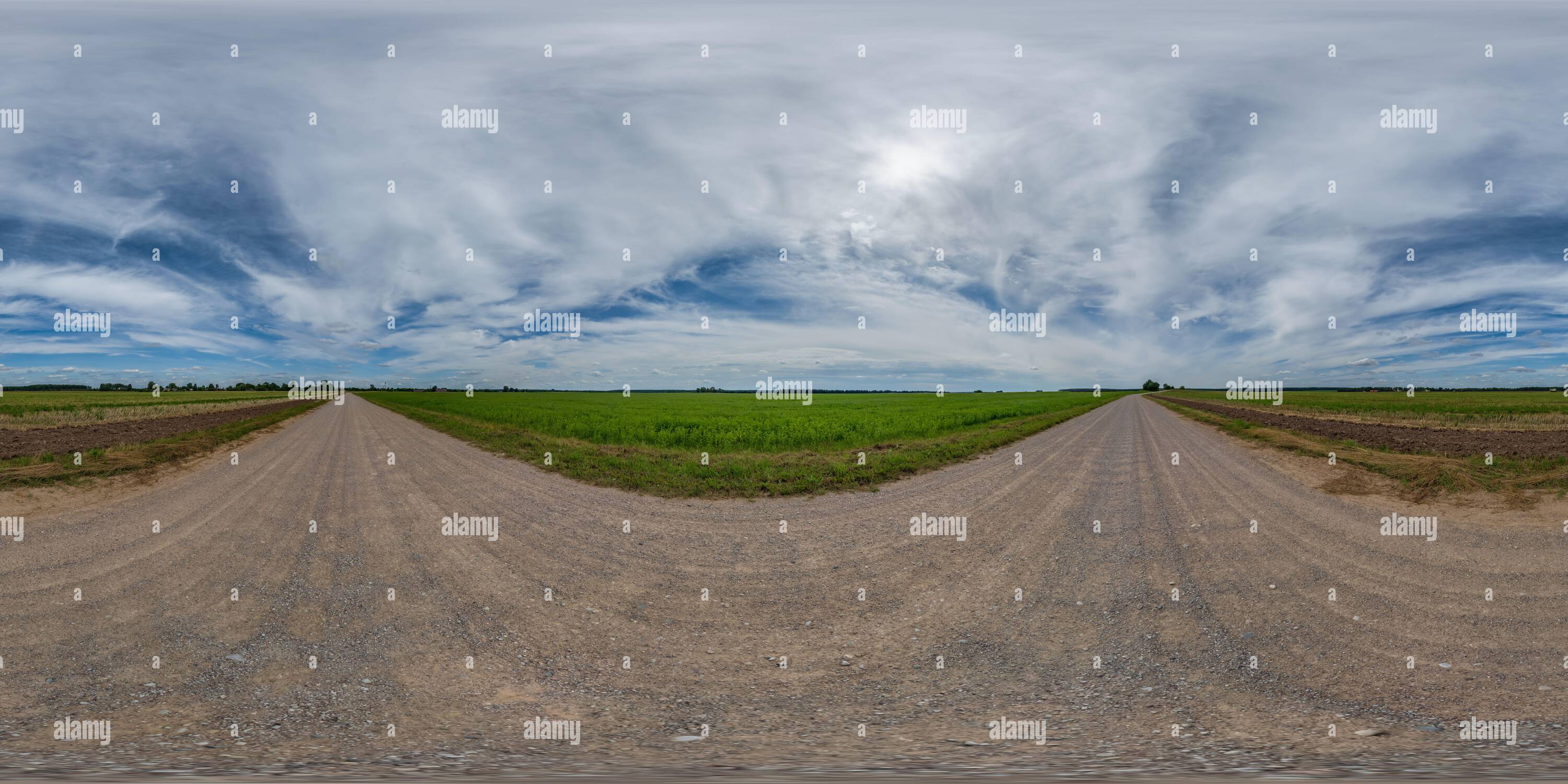 360° view of full seamless spherical hdri 360 panorama view on no ...