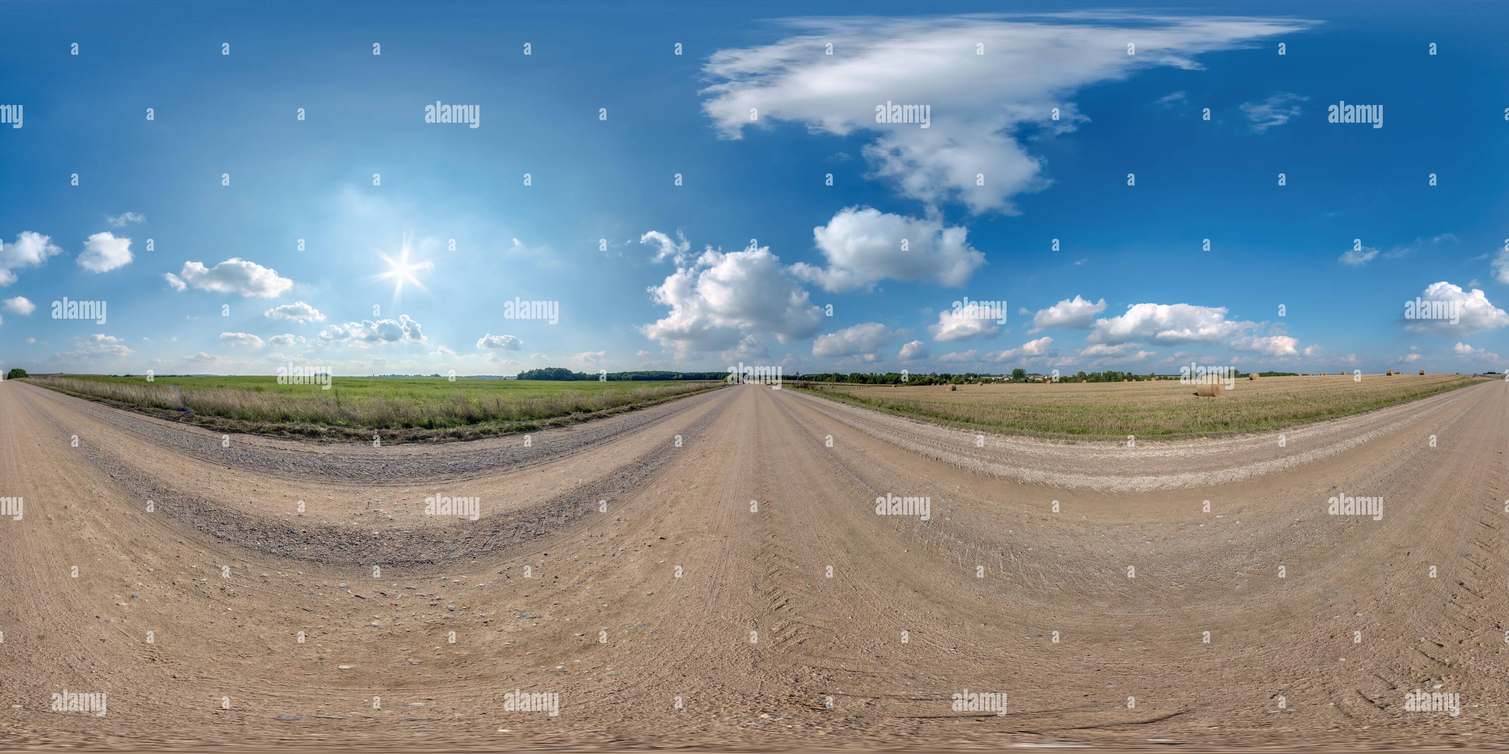 360° view of full seamless spherical hdri 360 panorama view on no ...