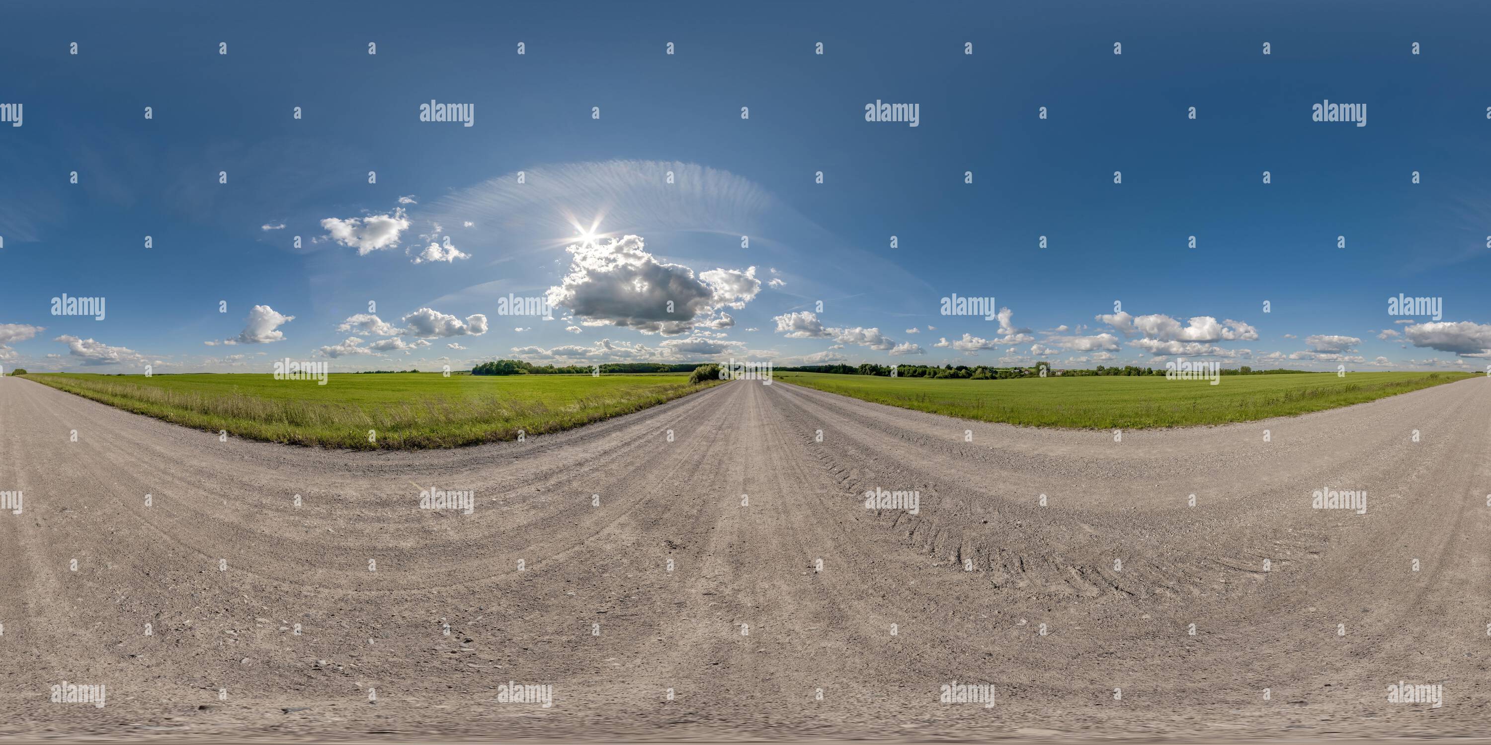 360° view of full seamless spherical hdri 360 panorama view on no ...