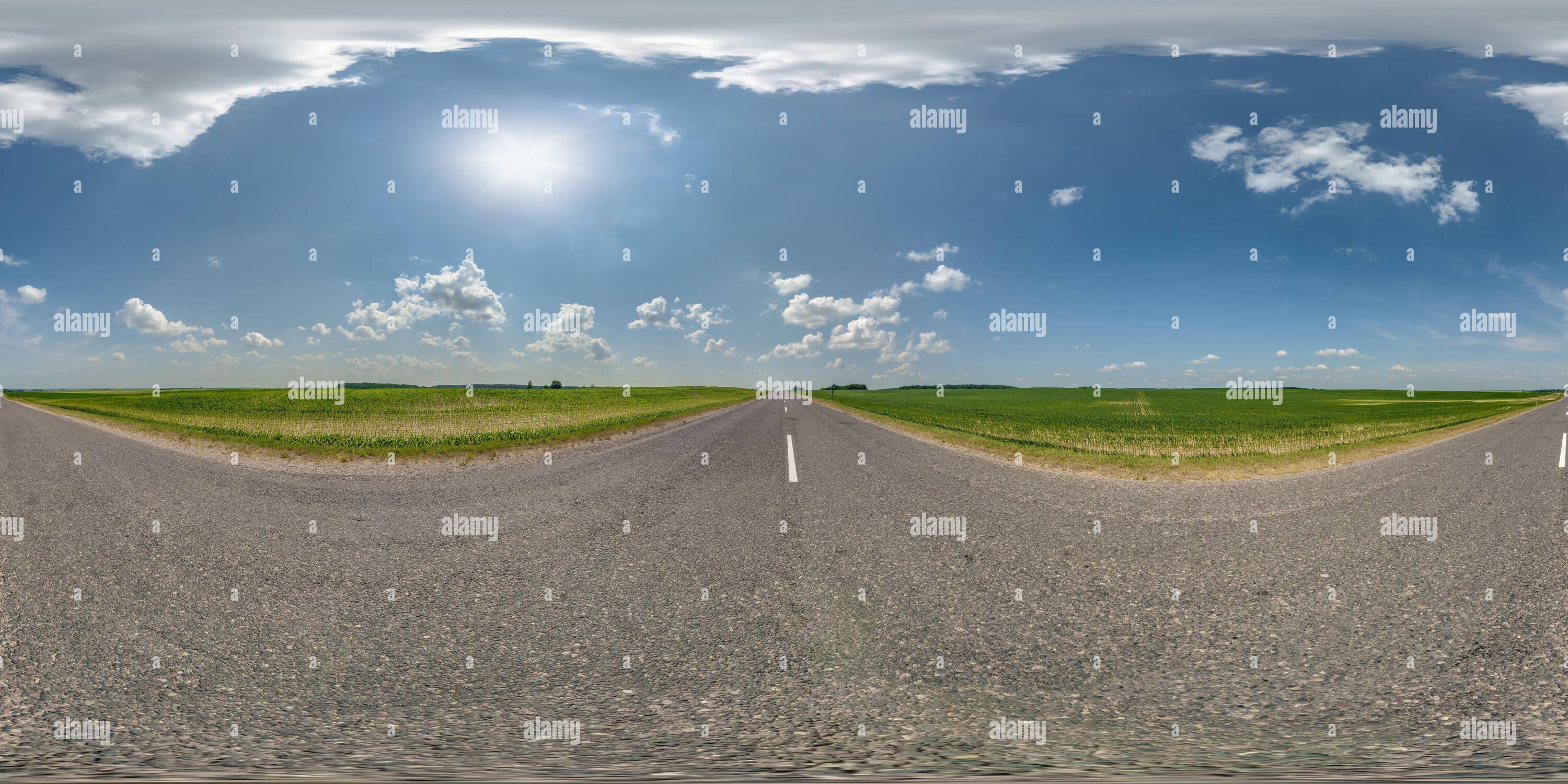 360° view of full seamless spherical hdri 360 panorama view on no ...