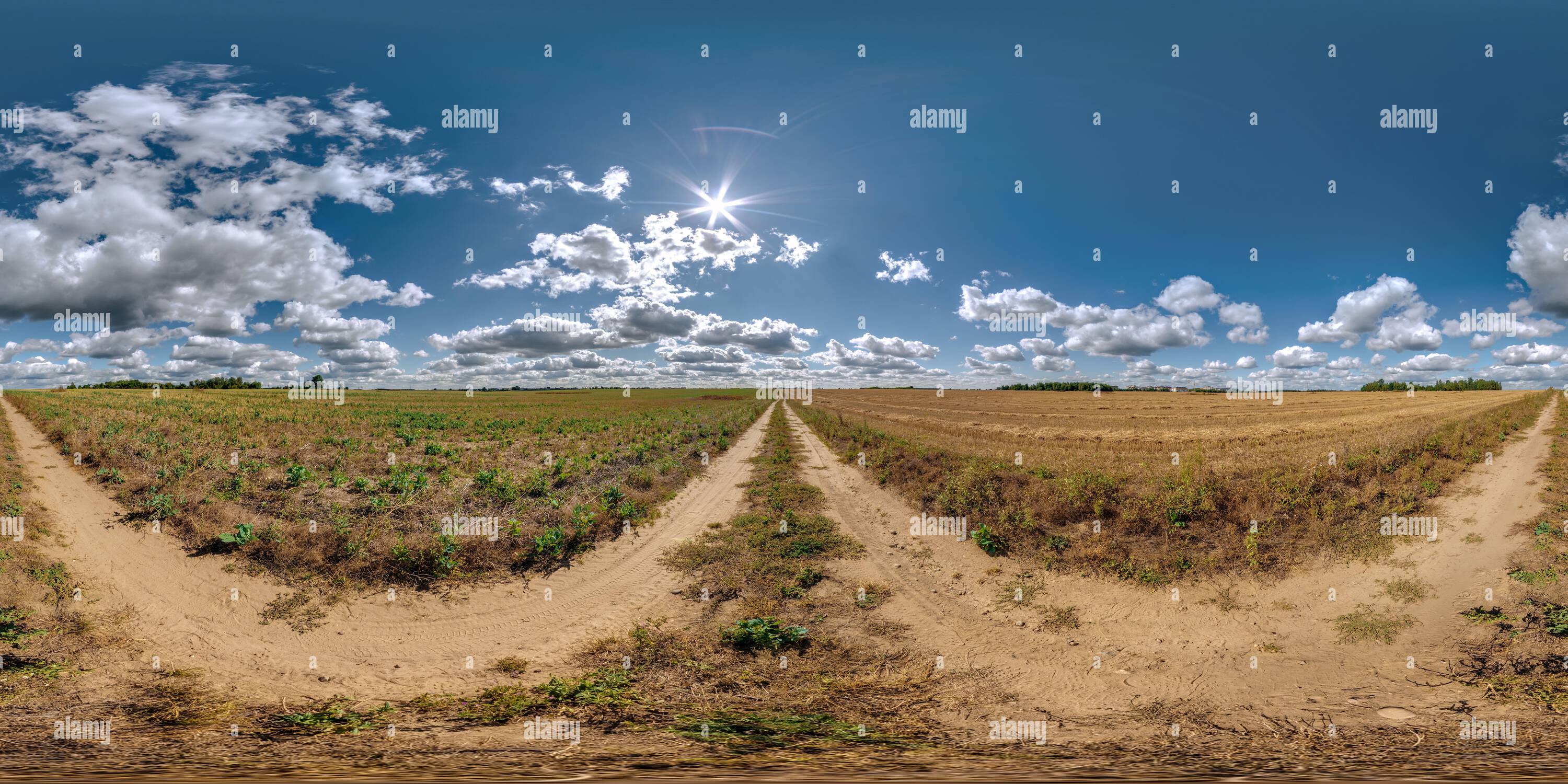 360° view of full seamless spherical hdri 360 panorama view on no ...