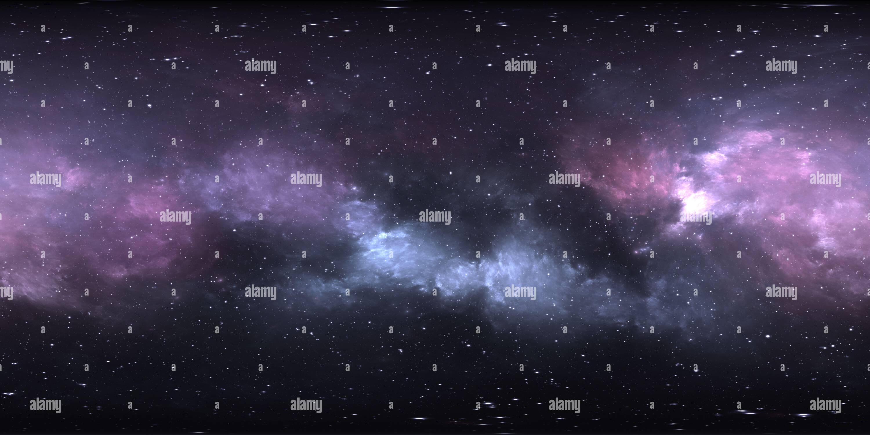 360° view of 360 degree space nebula panorama, equirectangular ...