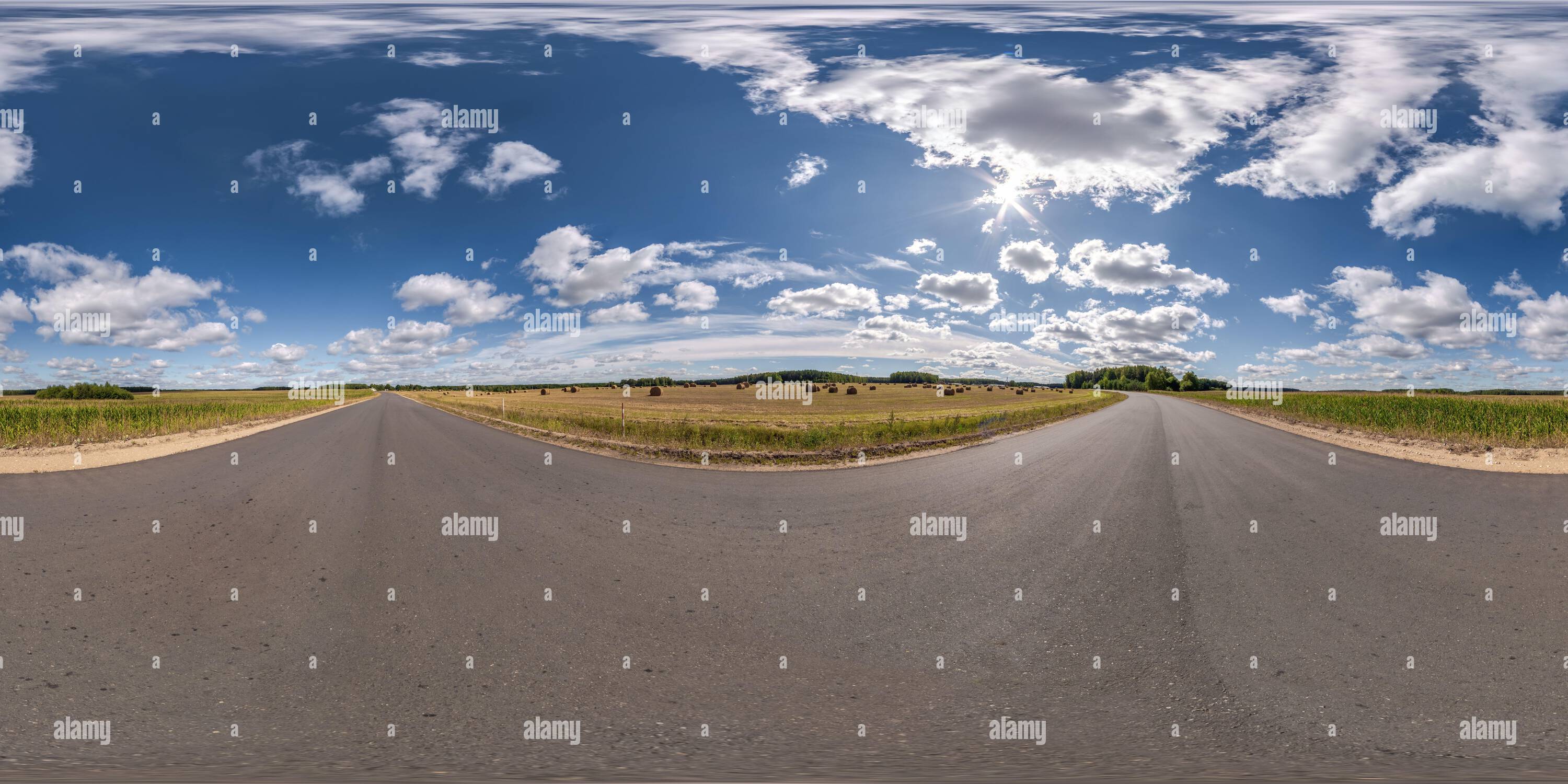 360° view of full seamless spherical hdri 360 panorama view on no ...