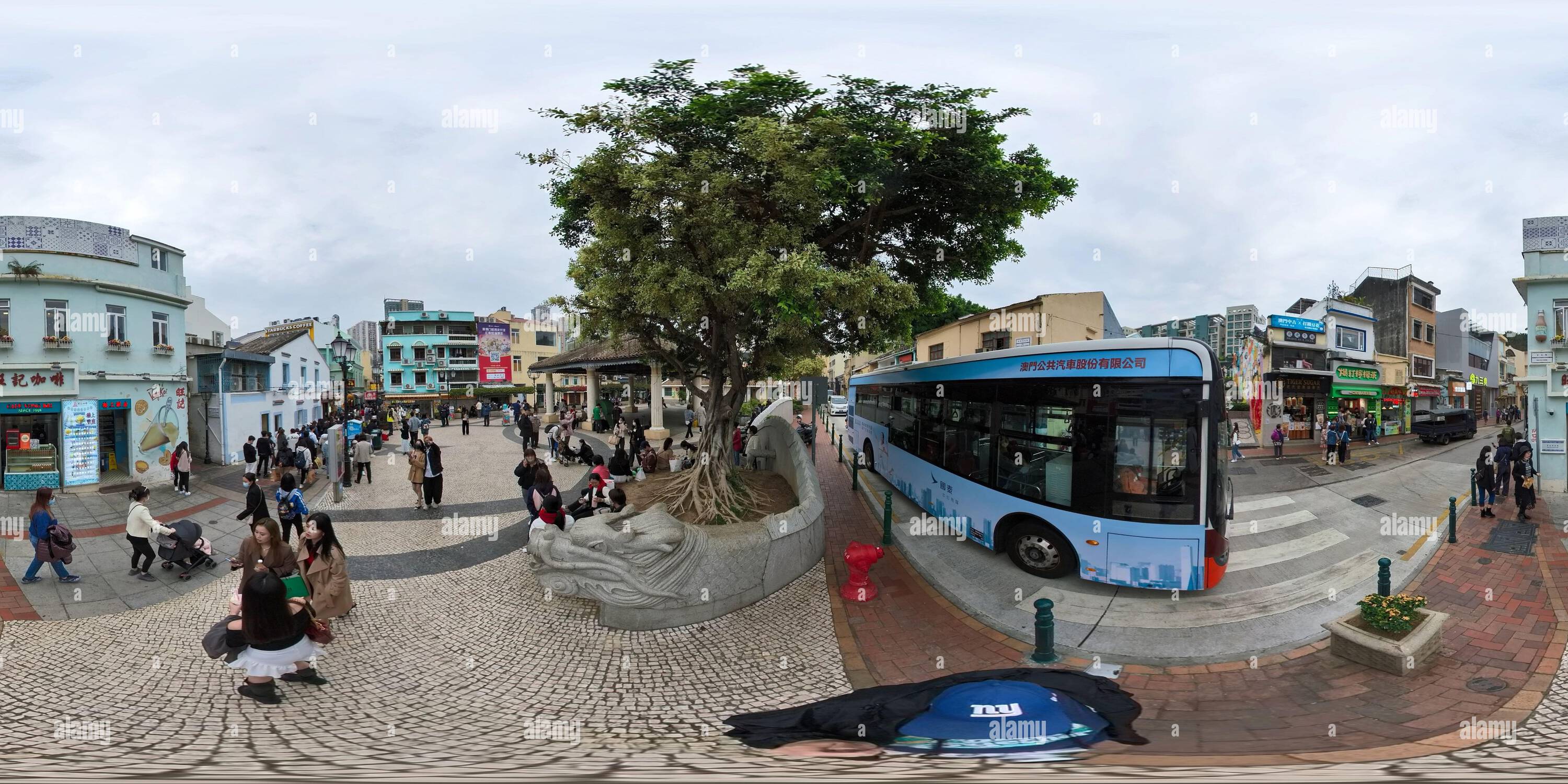 360° view of In Taipa Village, Macau SAR, China - Alamy