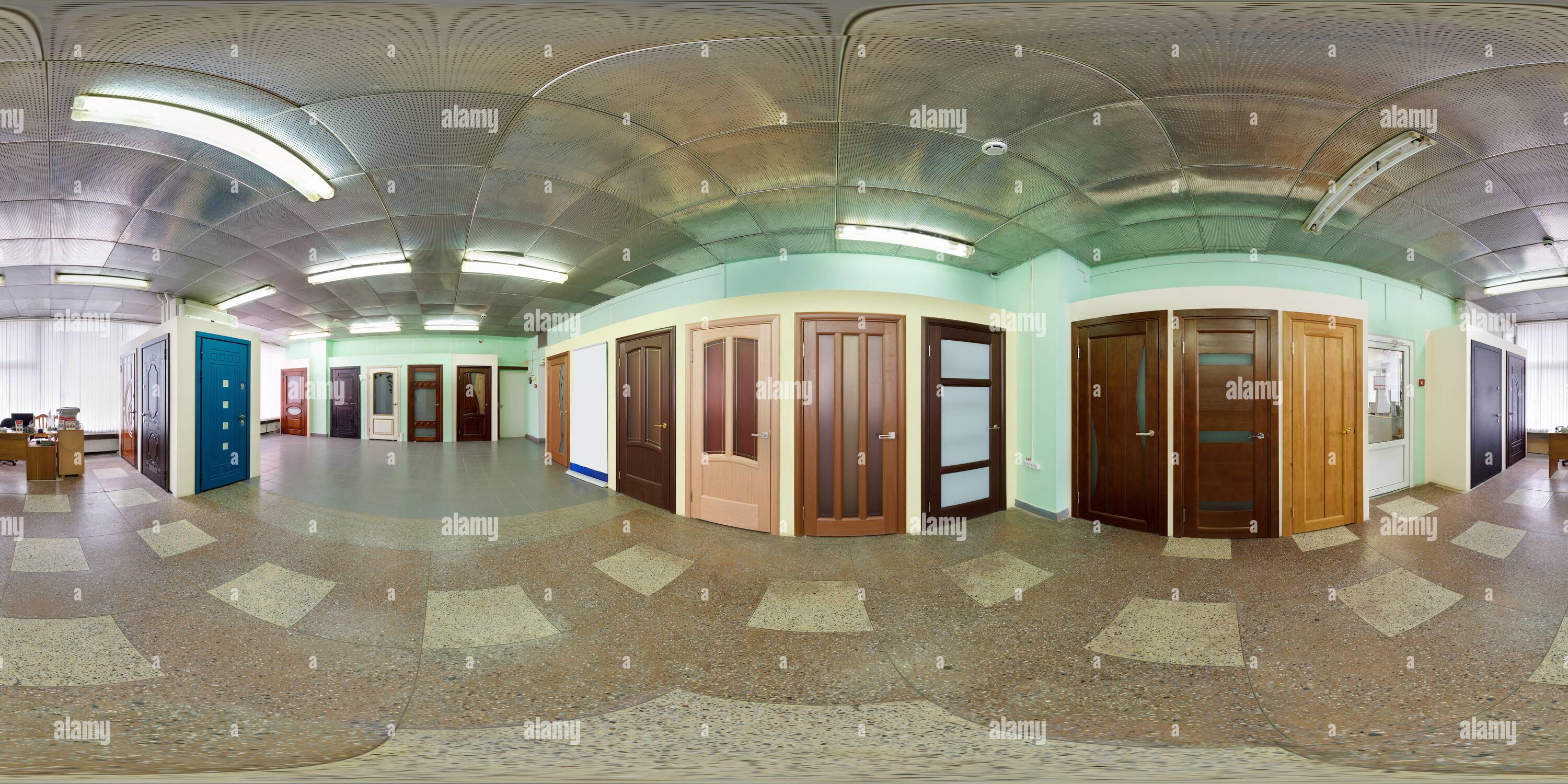 360° view of Full spherical 360 degrees seamless panorama in ...