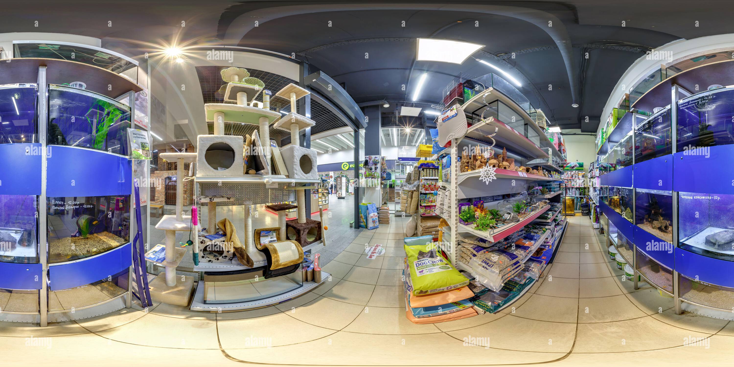 360° view of MINSK, BELARUS - MAY, 2021: Full spherical seamless hdr ...