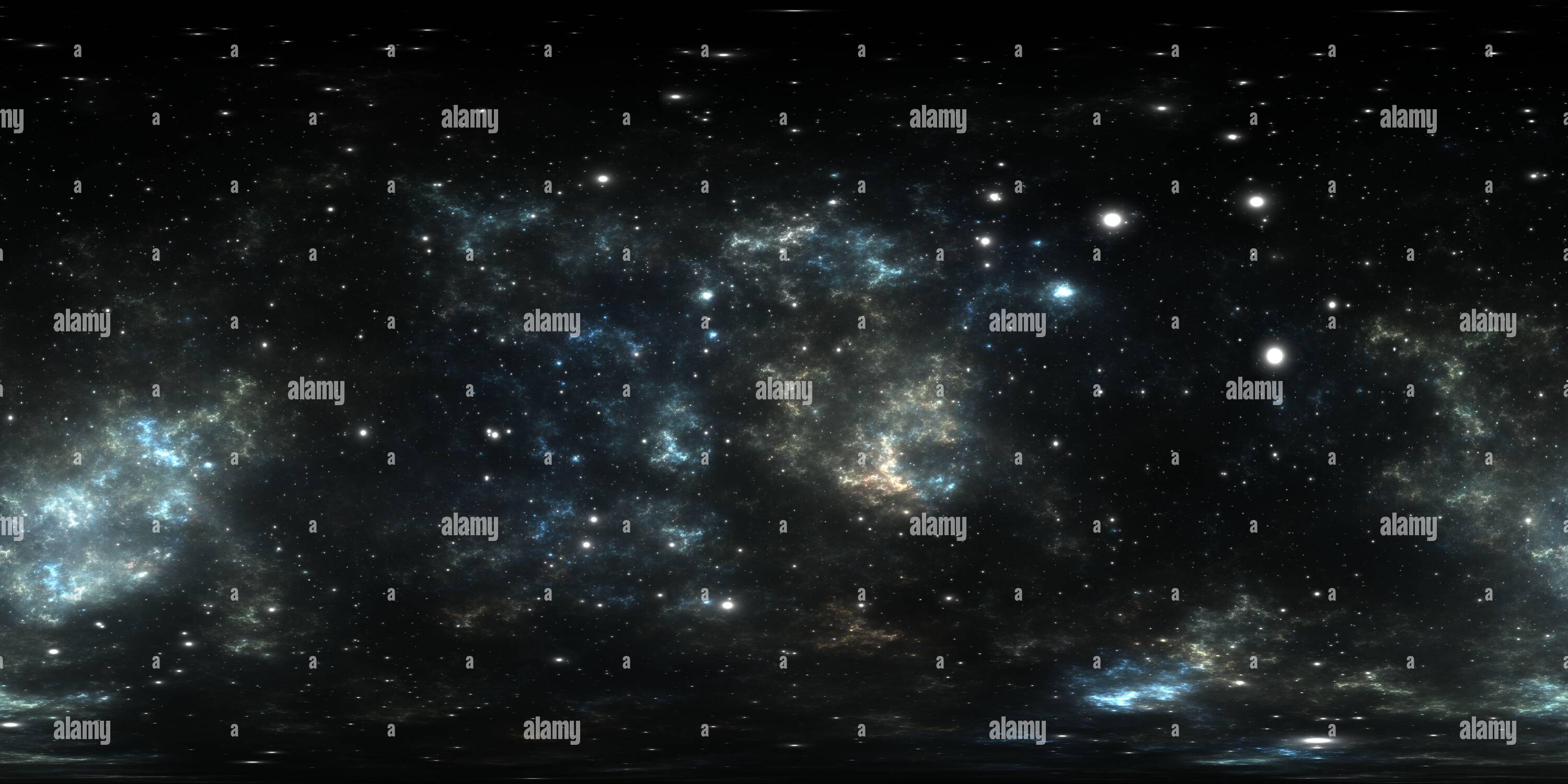360° view of 360 degree space nebula panorama, equirectangular ...