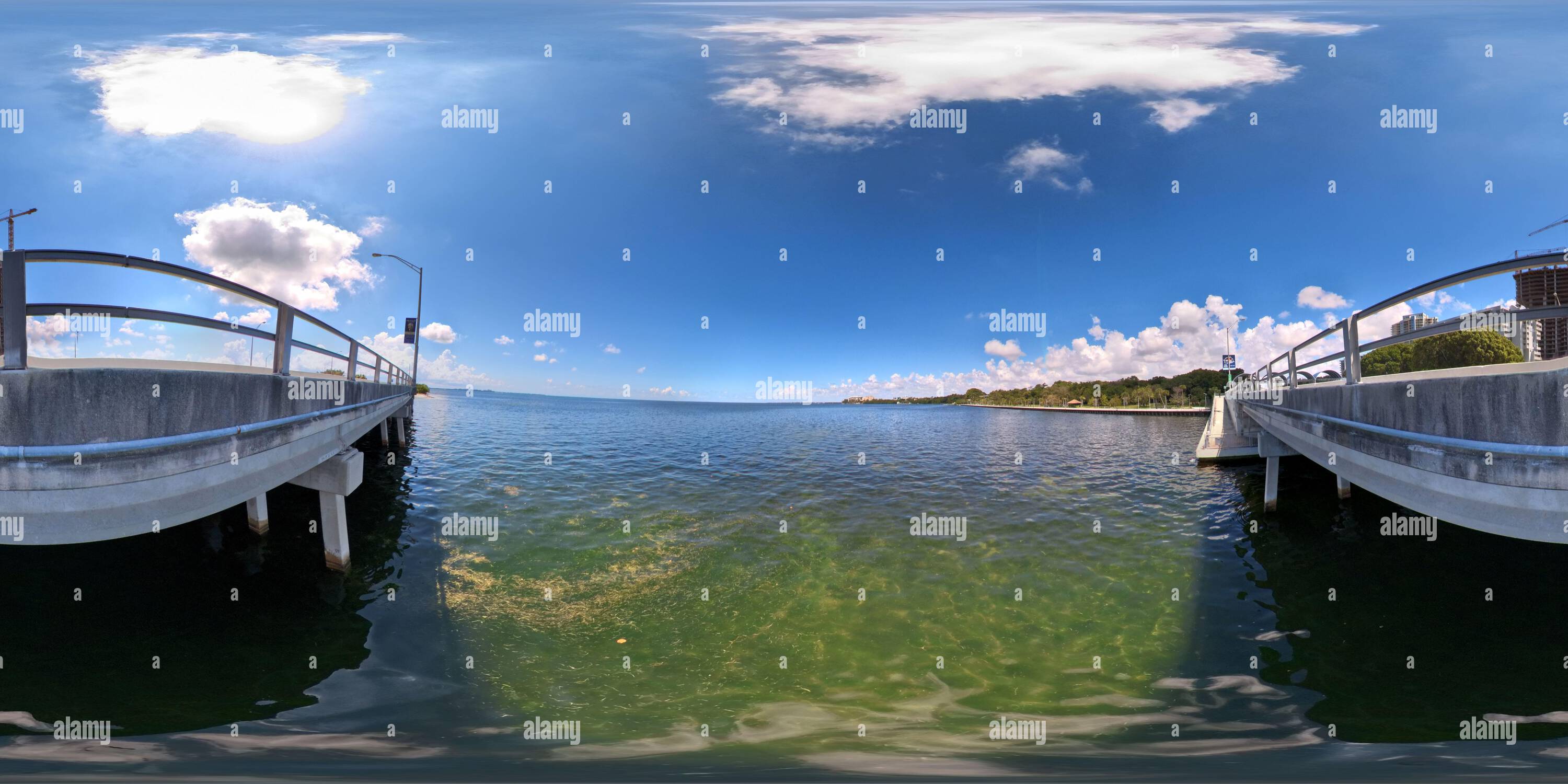 360° view of 360 spherical photo Key Biscayne Miami Florida - Alamy