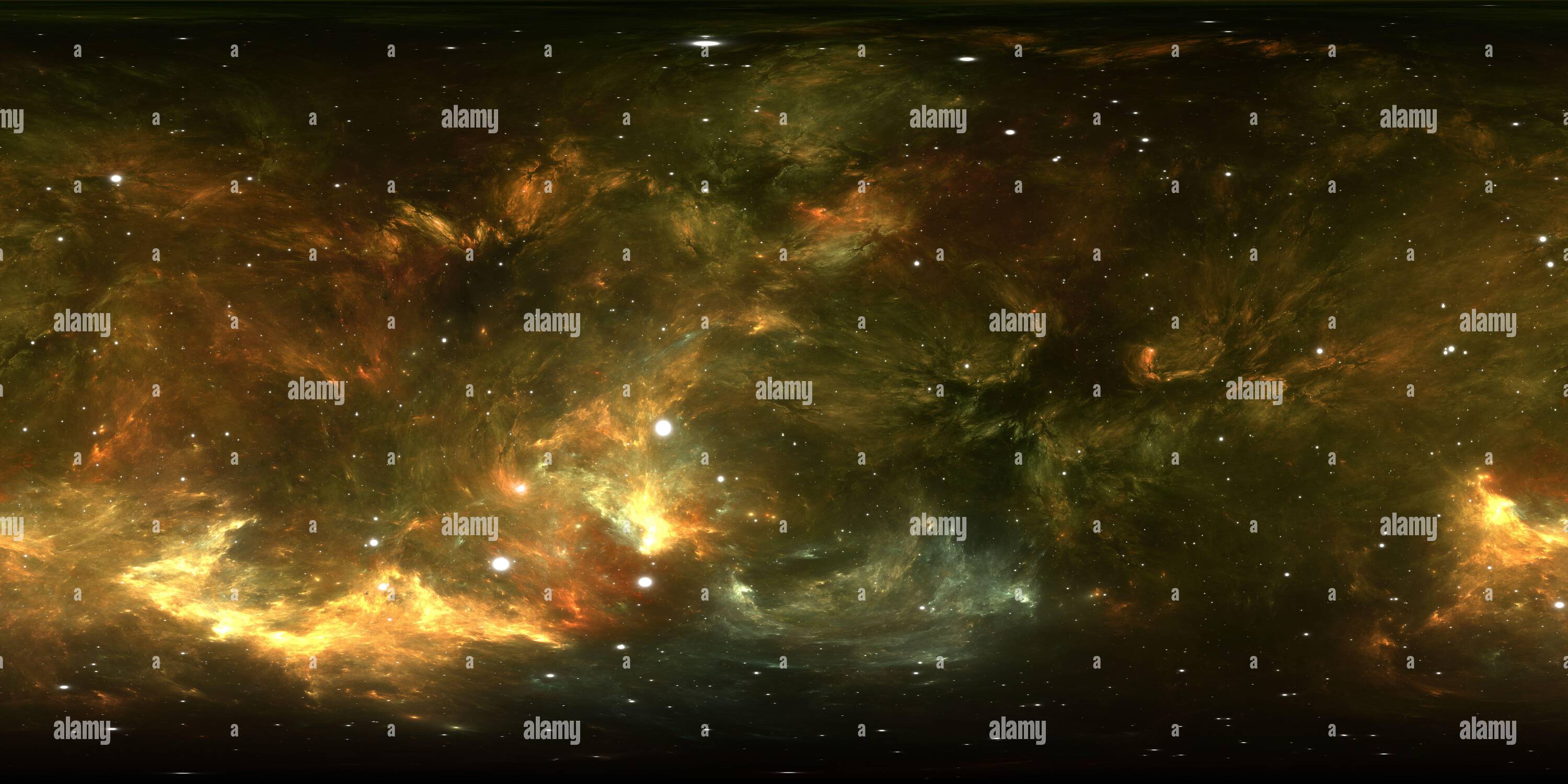 360° view of 360 degree space nebula panorama, equirectangular ...