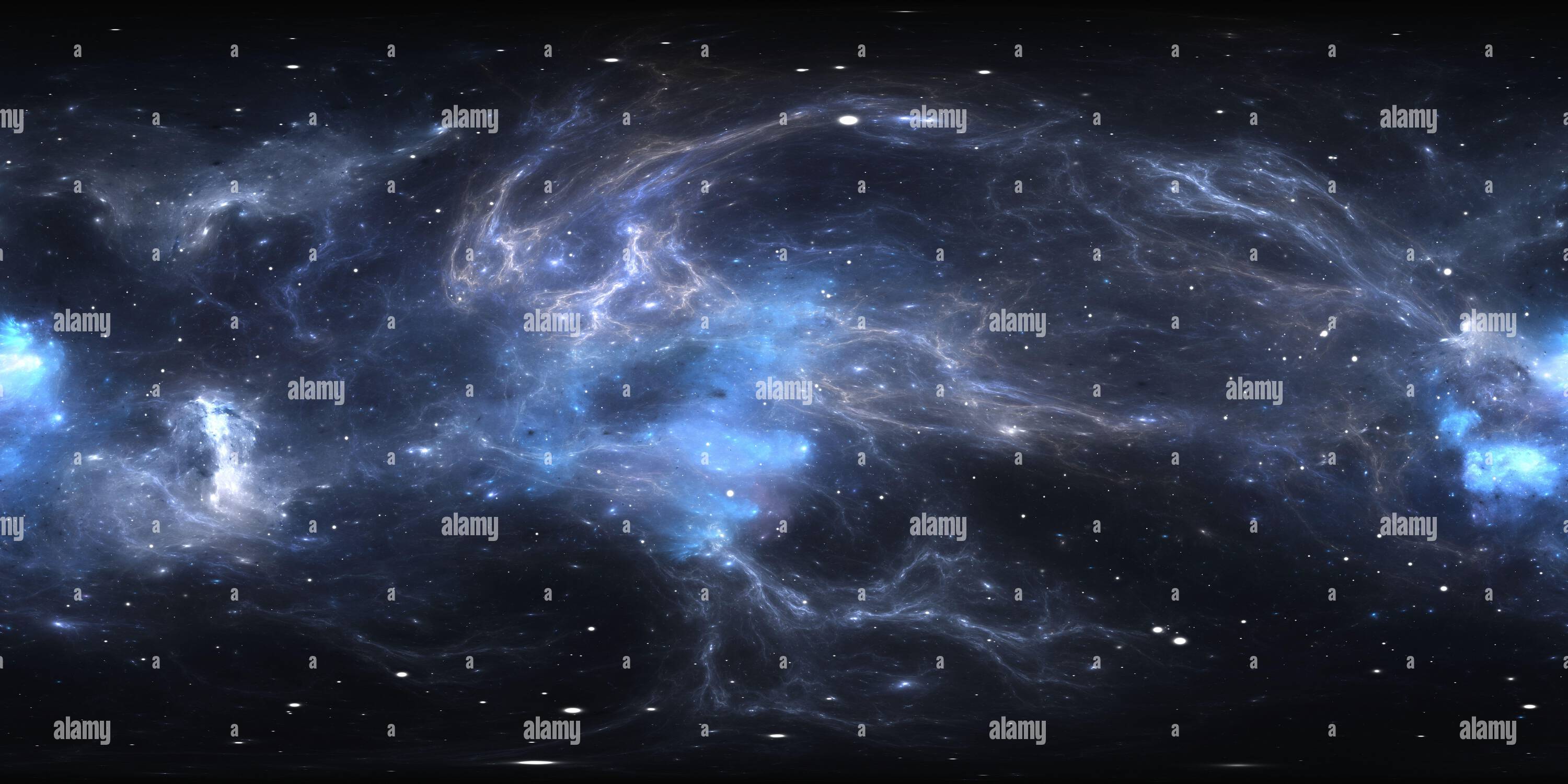 360° view of 360 degree space nebula panorama, equirectangular ...