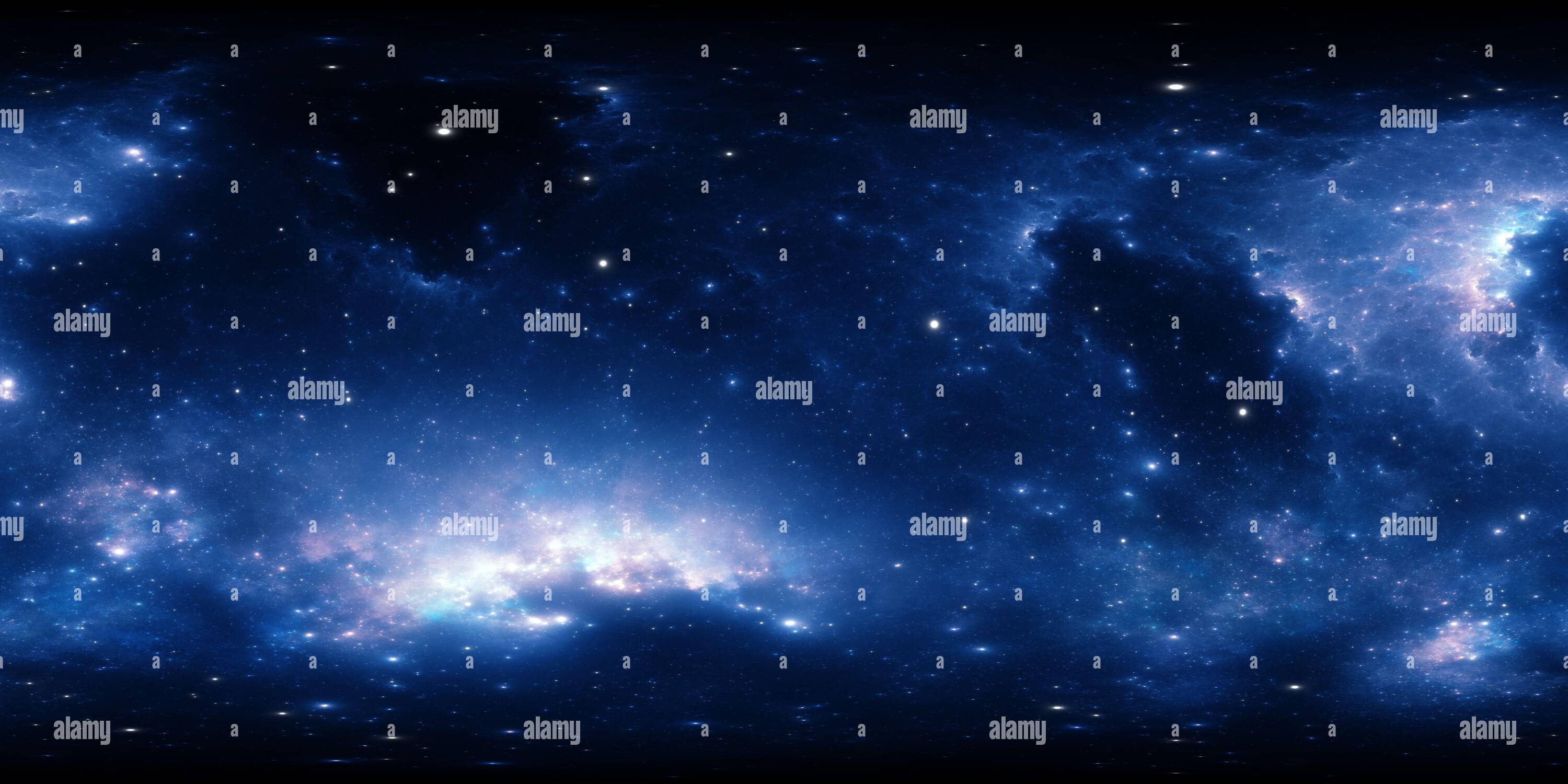 360° view of 360 degree space nebula panorama, equirectangular ...