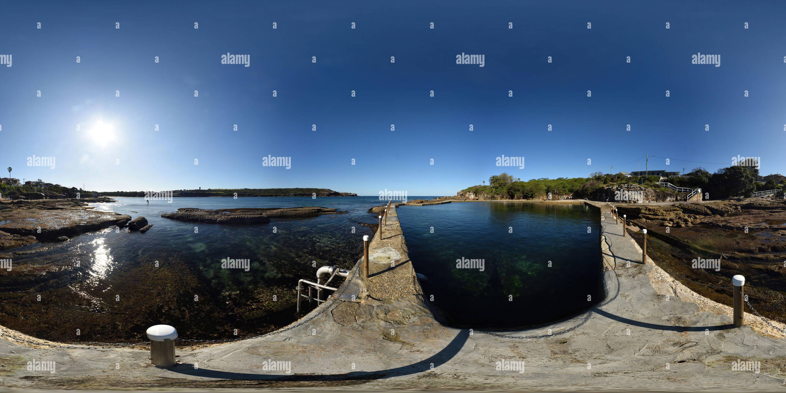 360° view of 360 degree panorama of Long Bay and Malabar Ocean Pool ...