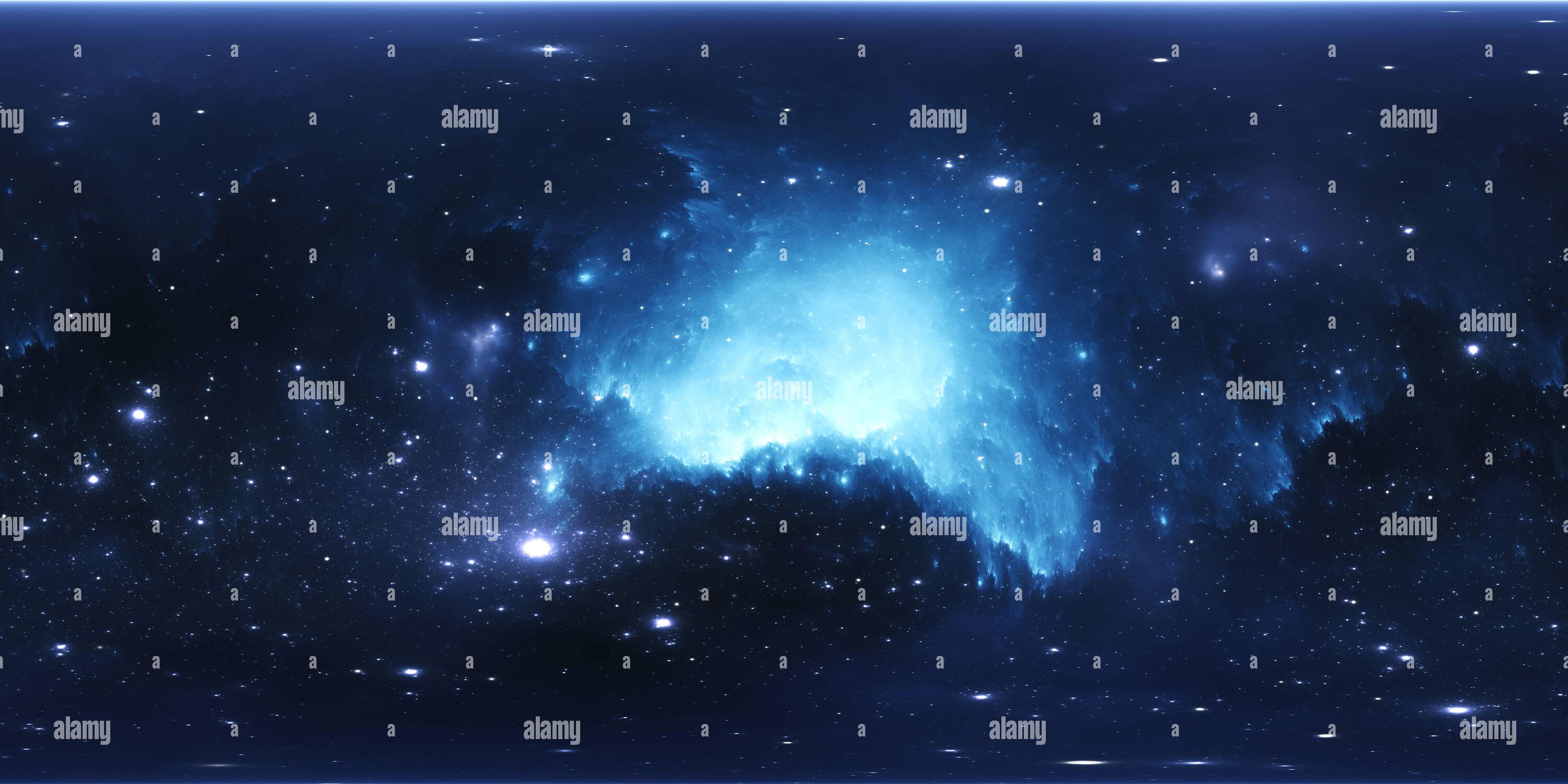 360° view of 360 degree space nebula panorama, equirectangular ...