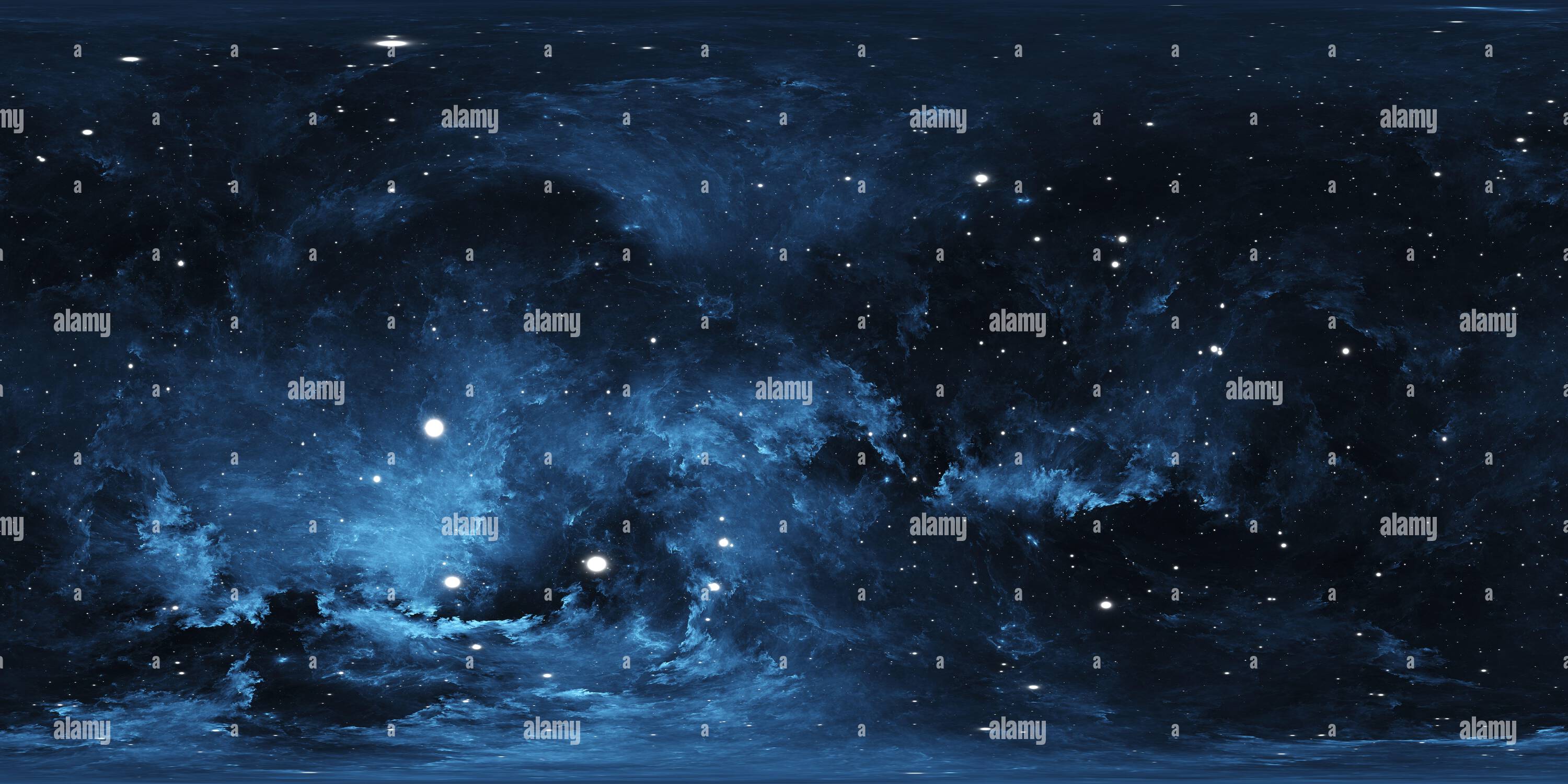 360° view of 360 degree space nebula panorama, equirectangular ...