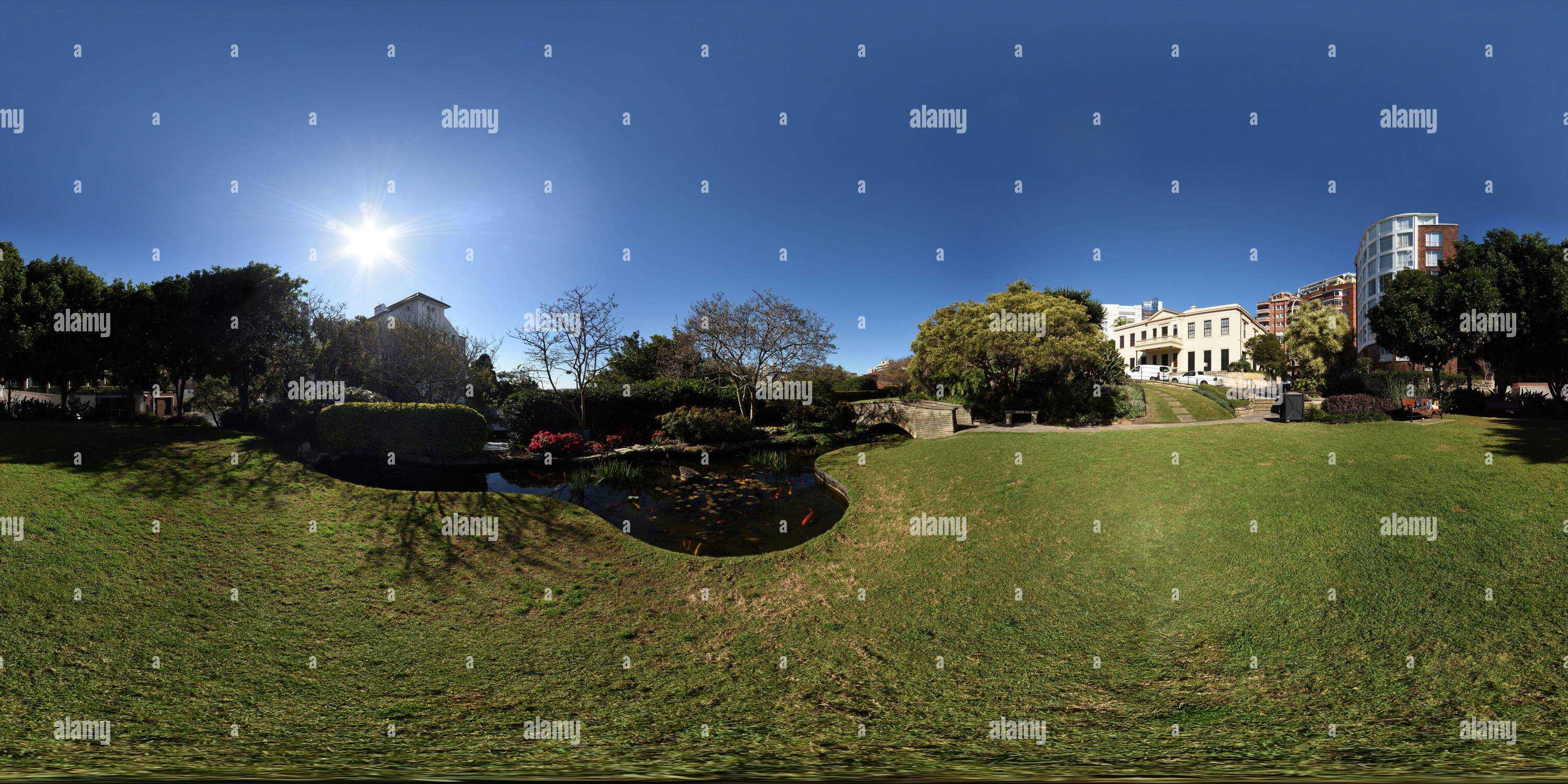 360° view of 360° Panorama OF Arthur McElhone Reserve and Elizabeth Bay ...