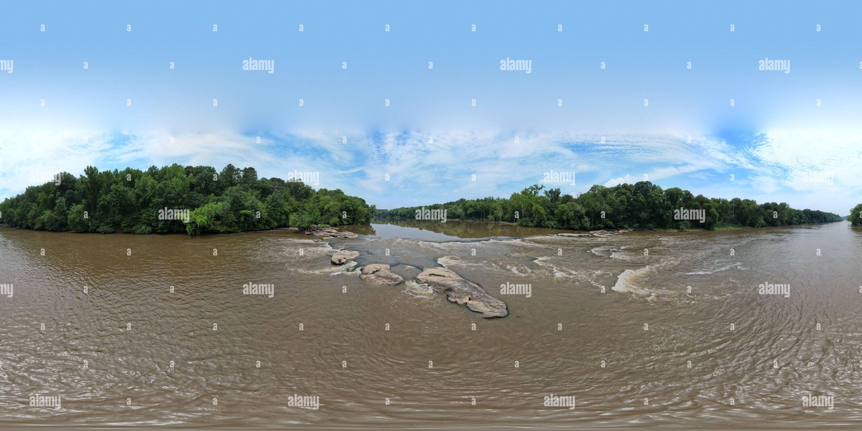 360° view of Raven Rock Falls Panorama - Alamy