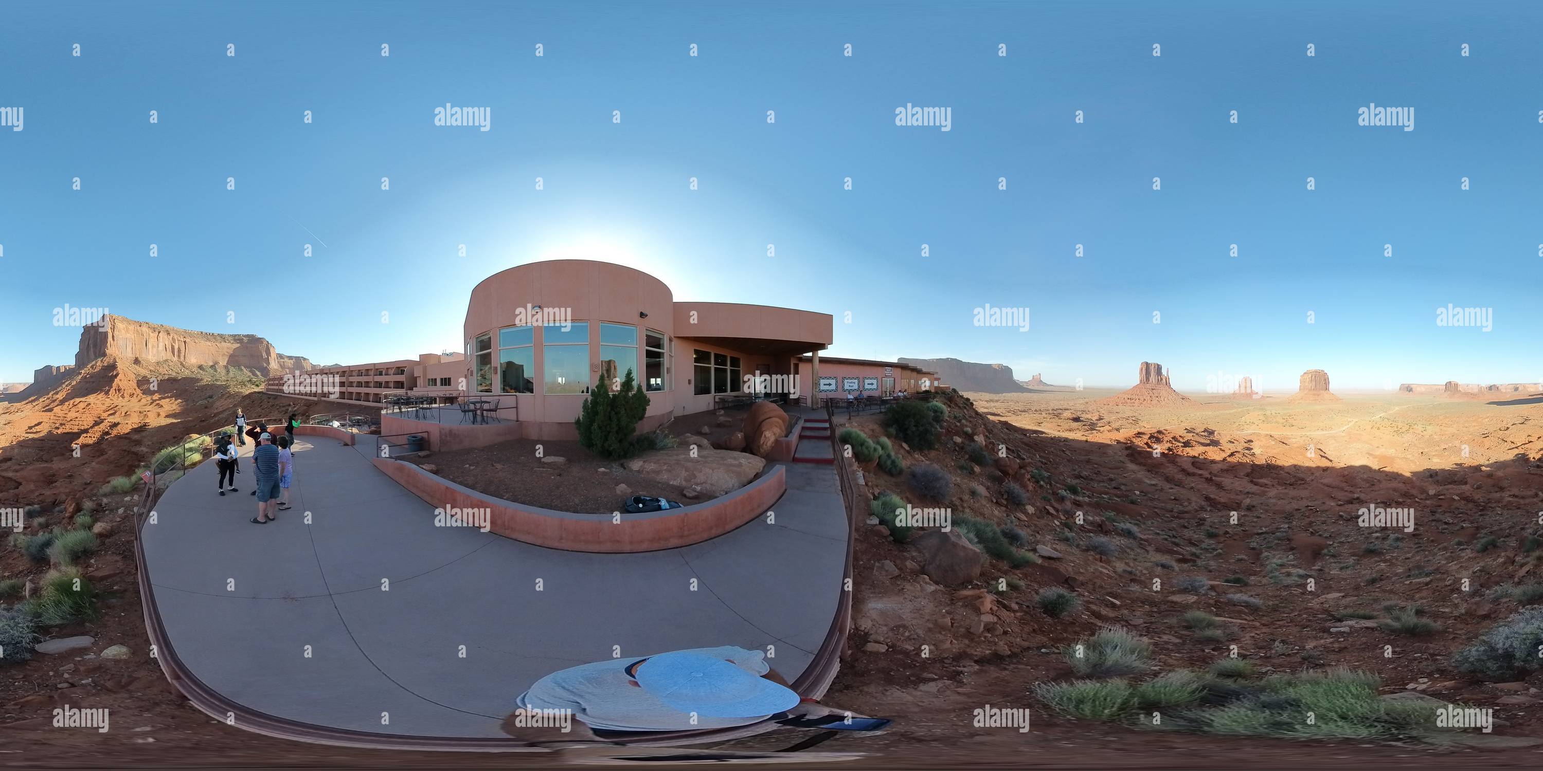 360° view of Monument Valley Lodge - Alamy