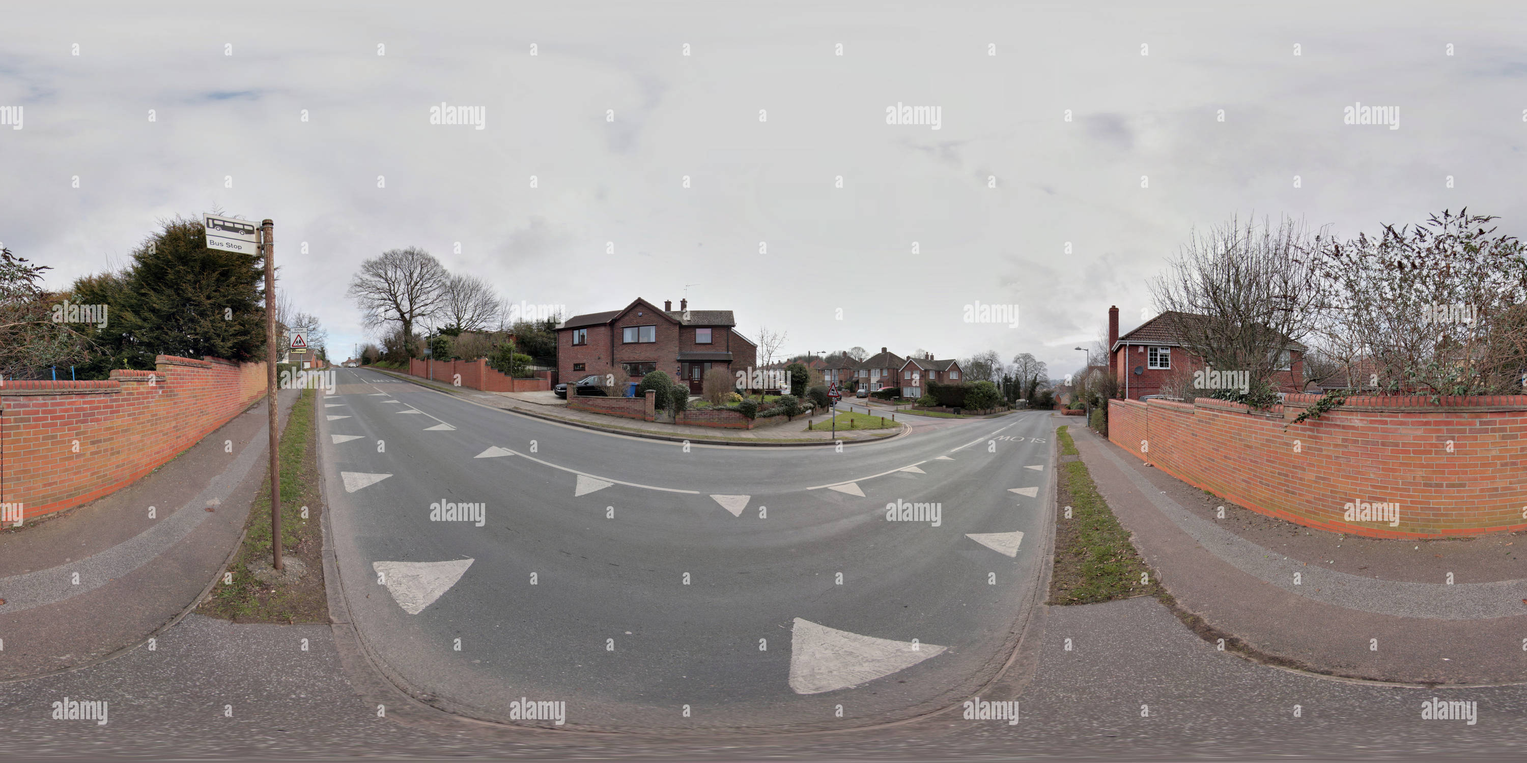 360° view of streetview Cliff Lane - Alamy