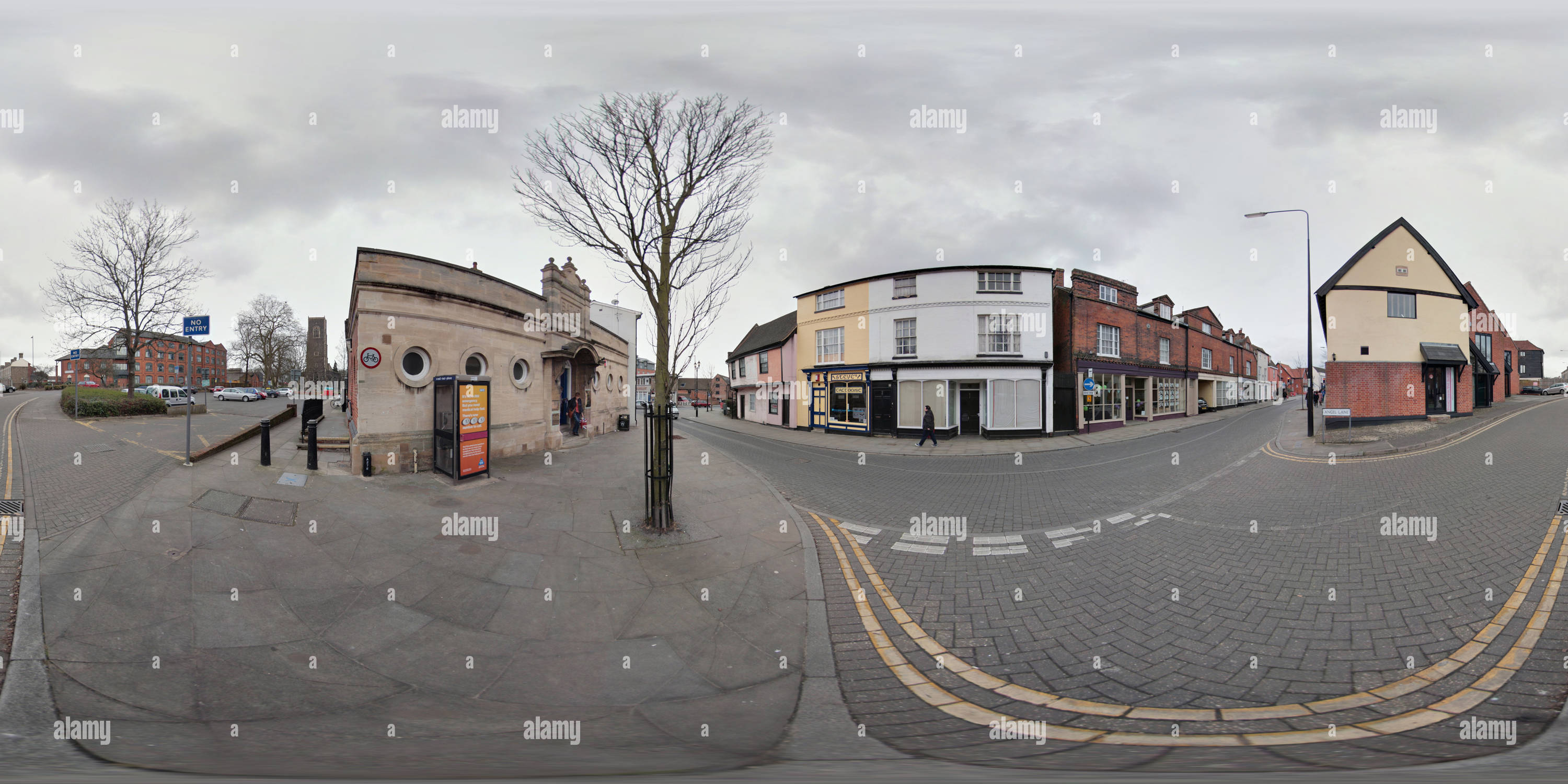 360° view of Fore Street view - Alamy