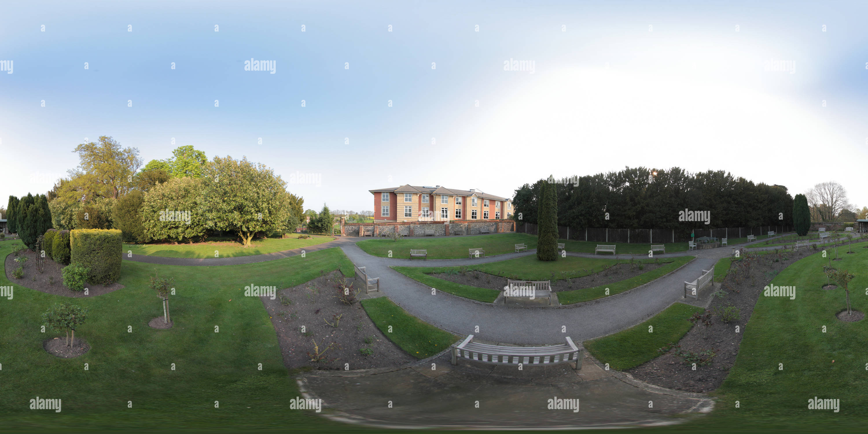 360° view of West Wickham beautiful park - Alamy