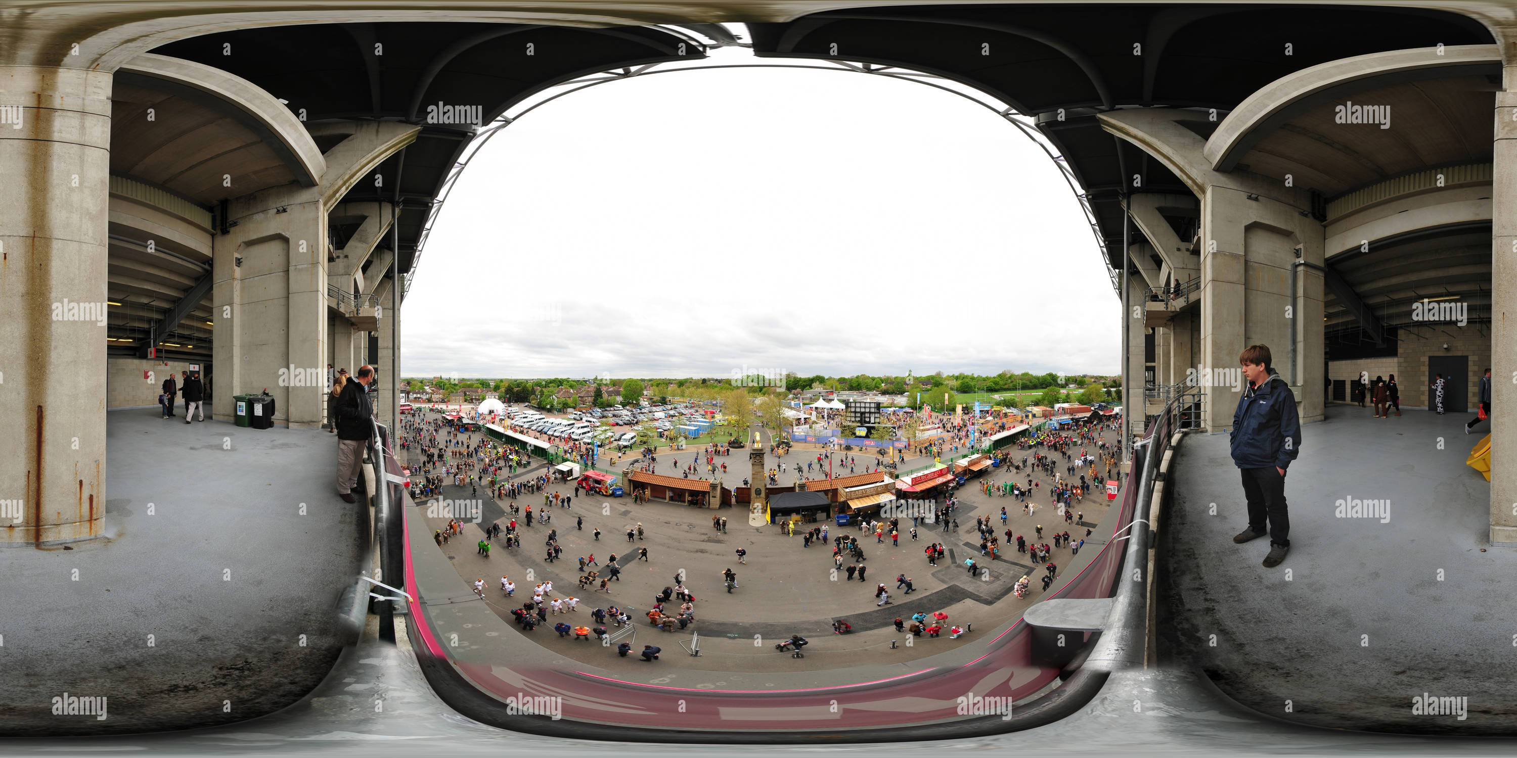 360° view of View from the Middle Tier of Twickenham Stadium - Alamy