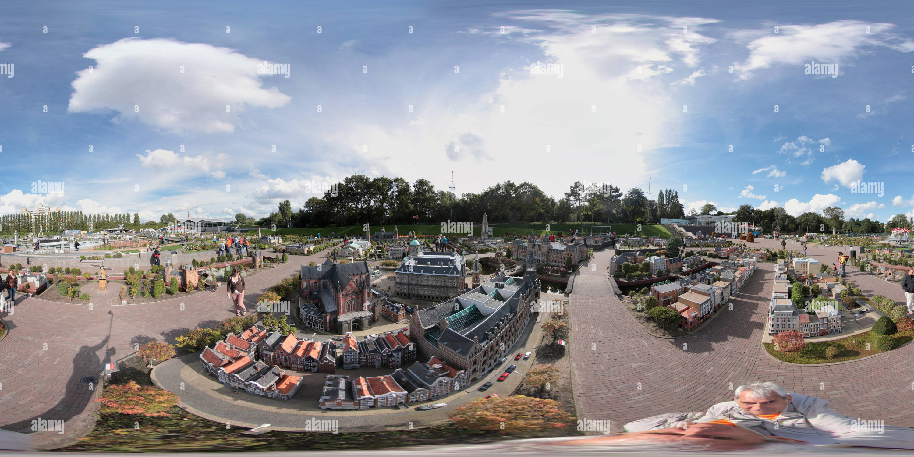 360° view of madurodam Hague Holland I - Alamy