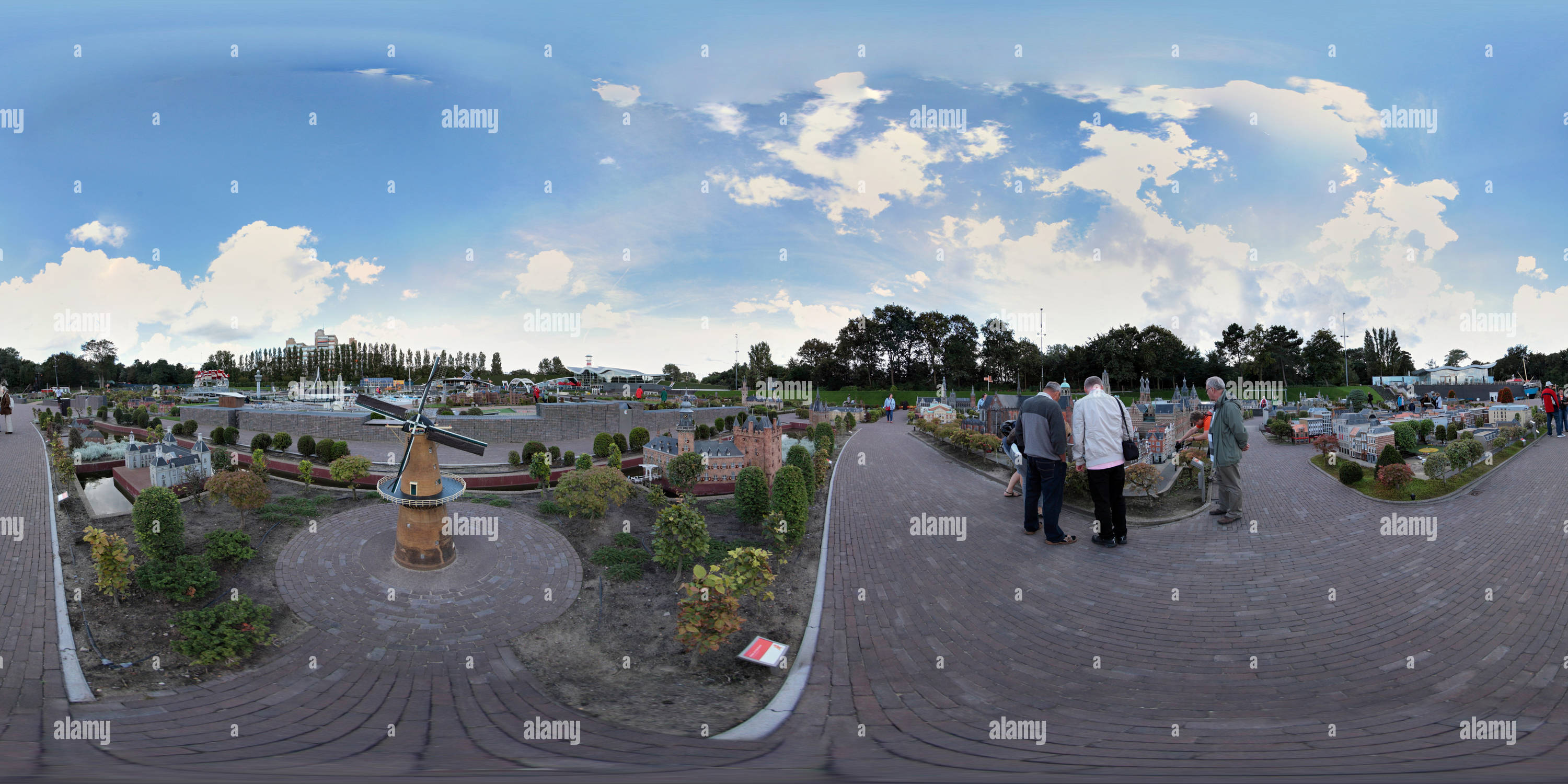 360° view of madurodam Hague Holland L - Alamy