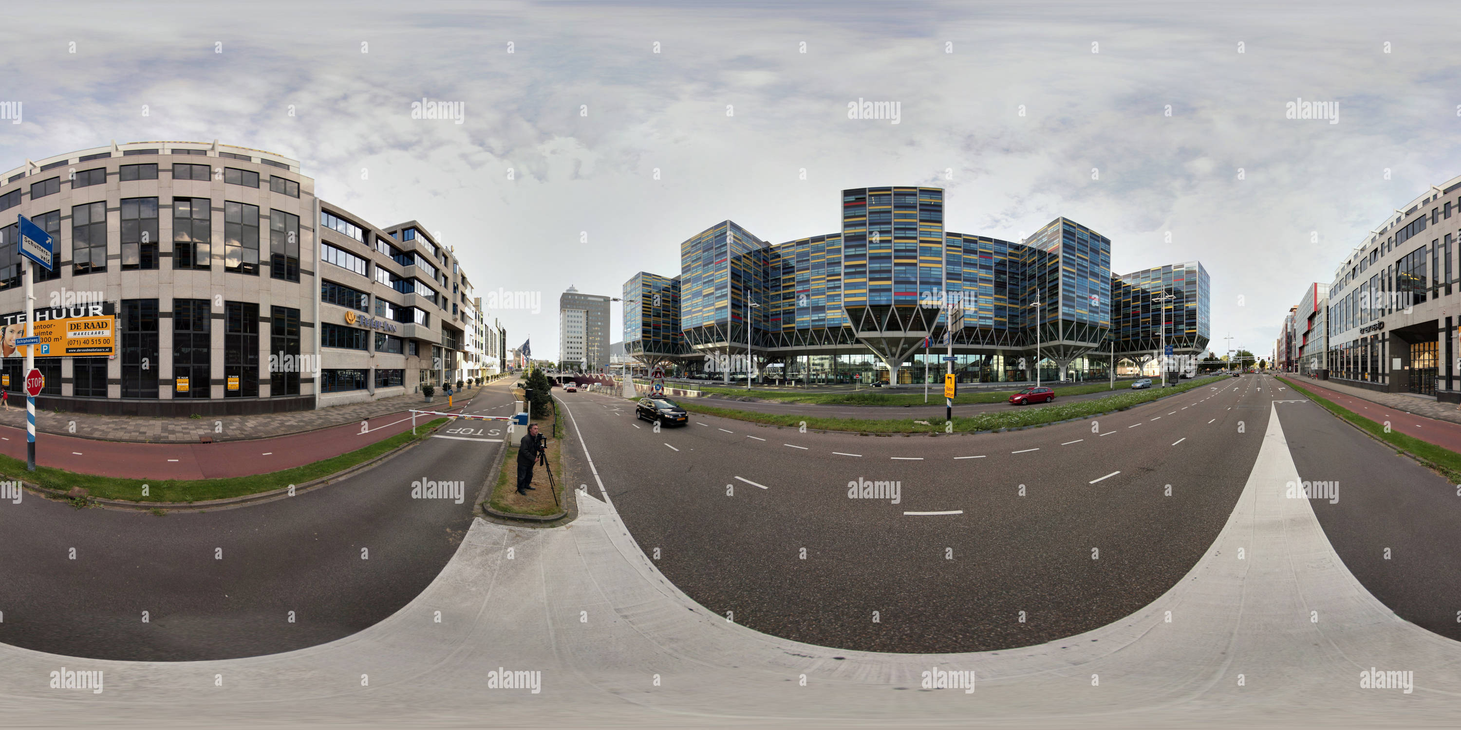 360° view of Schipholweg Panorama - Leiden - Alamy