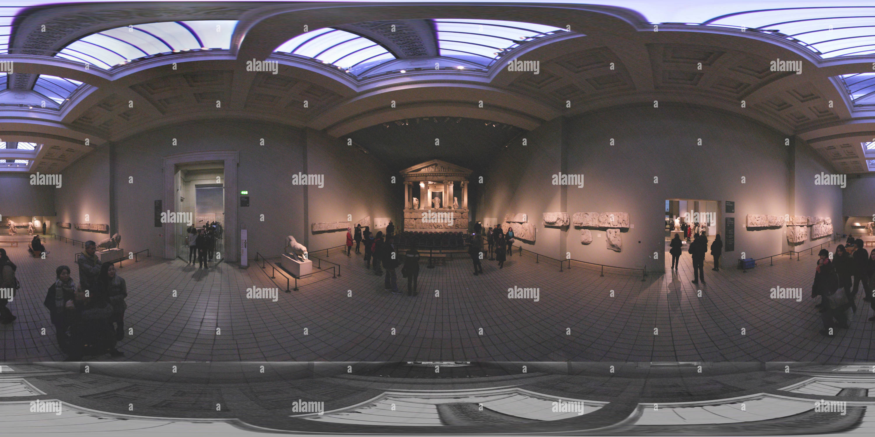 360° view of Caryatid from the British Museum - Alamy