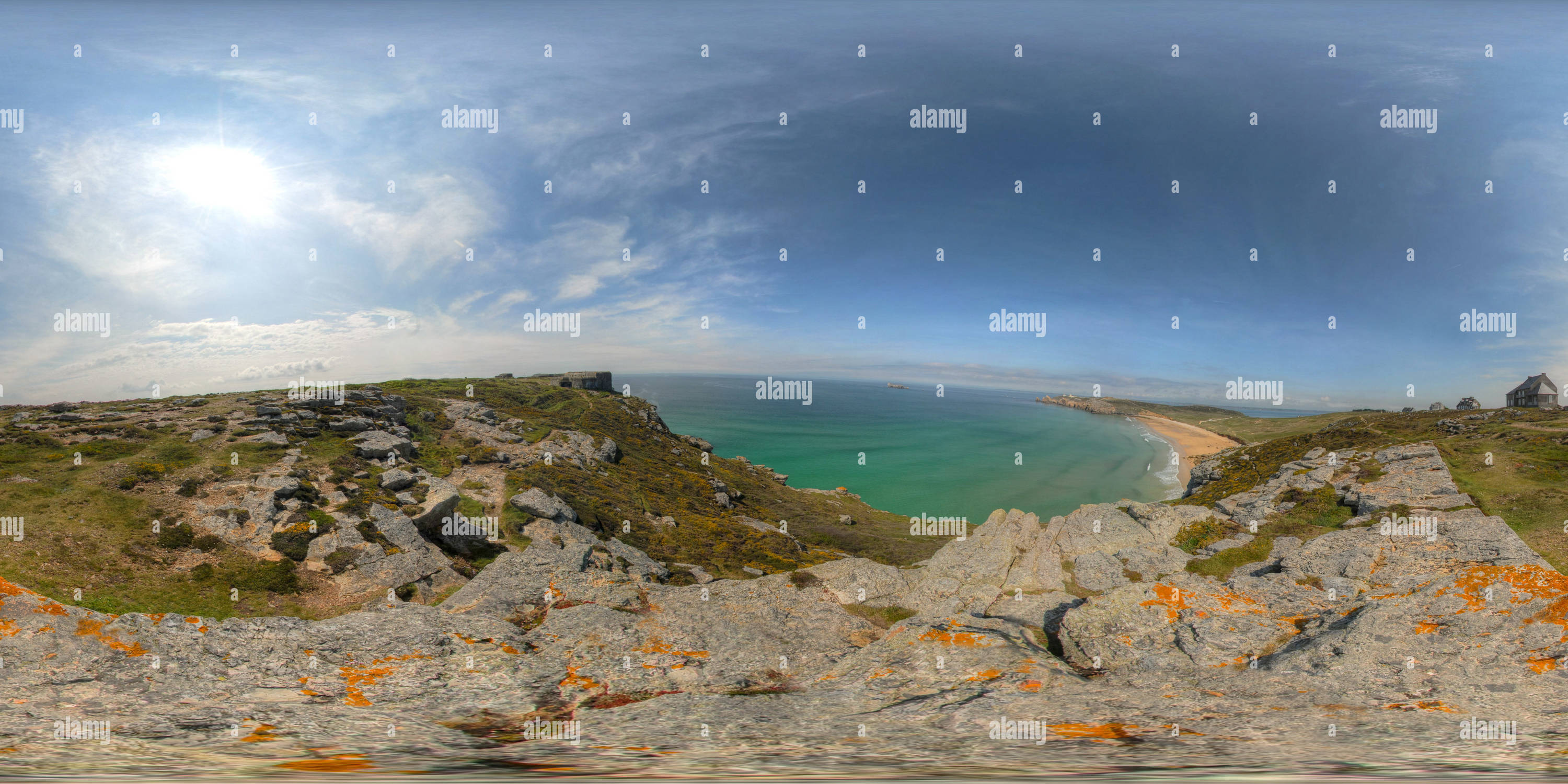 360° view of Camaret sur Mer - Alamy