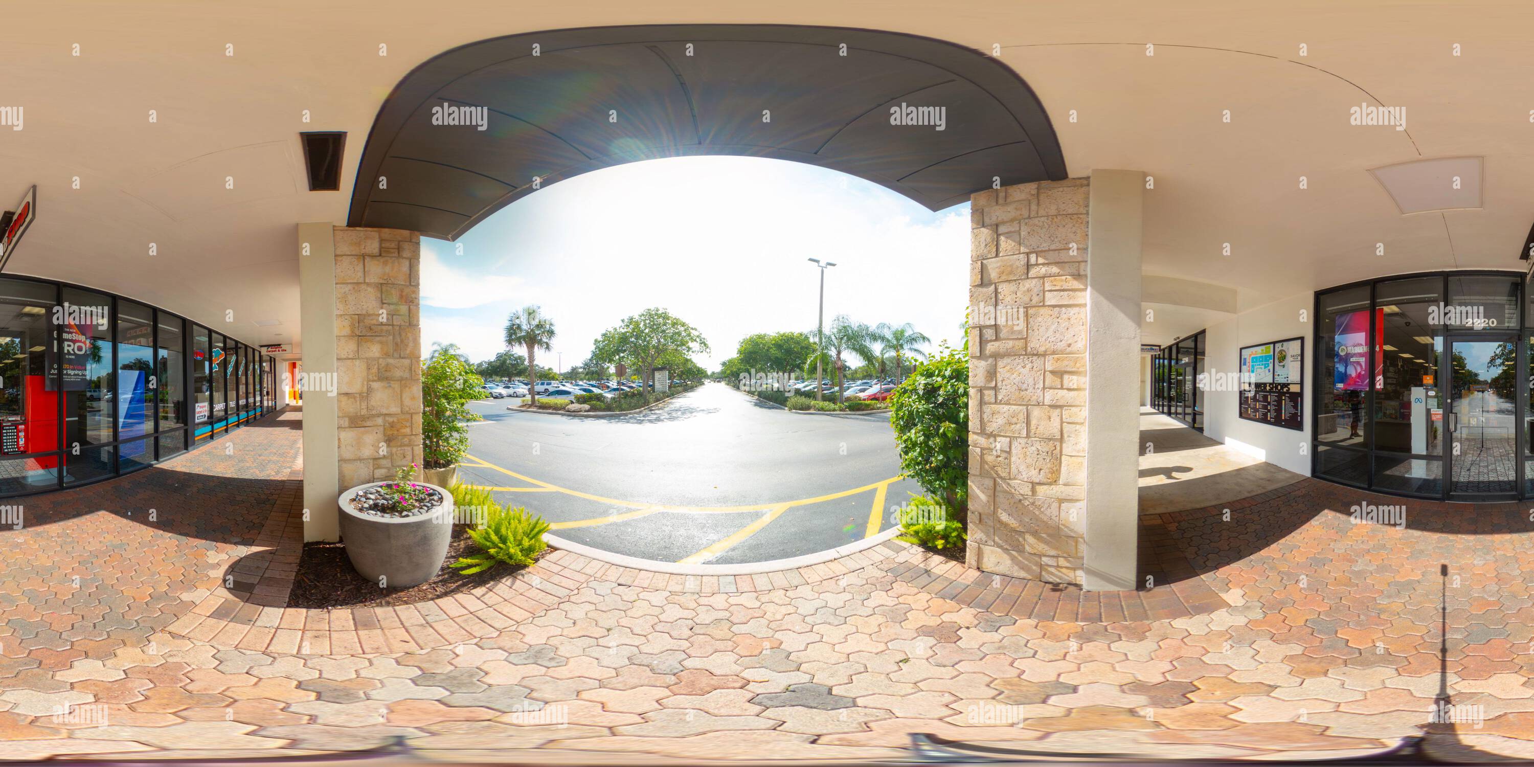 360° view of Davie, FL, USA - July 13, 2023: 360 photo of 360 photo of ...