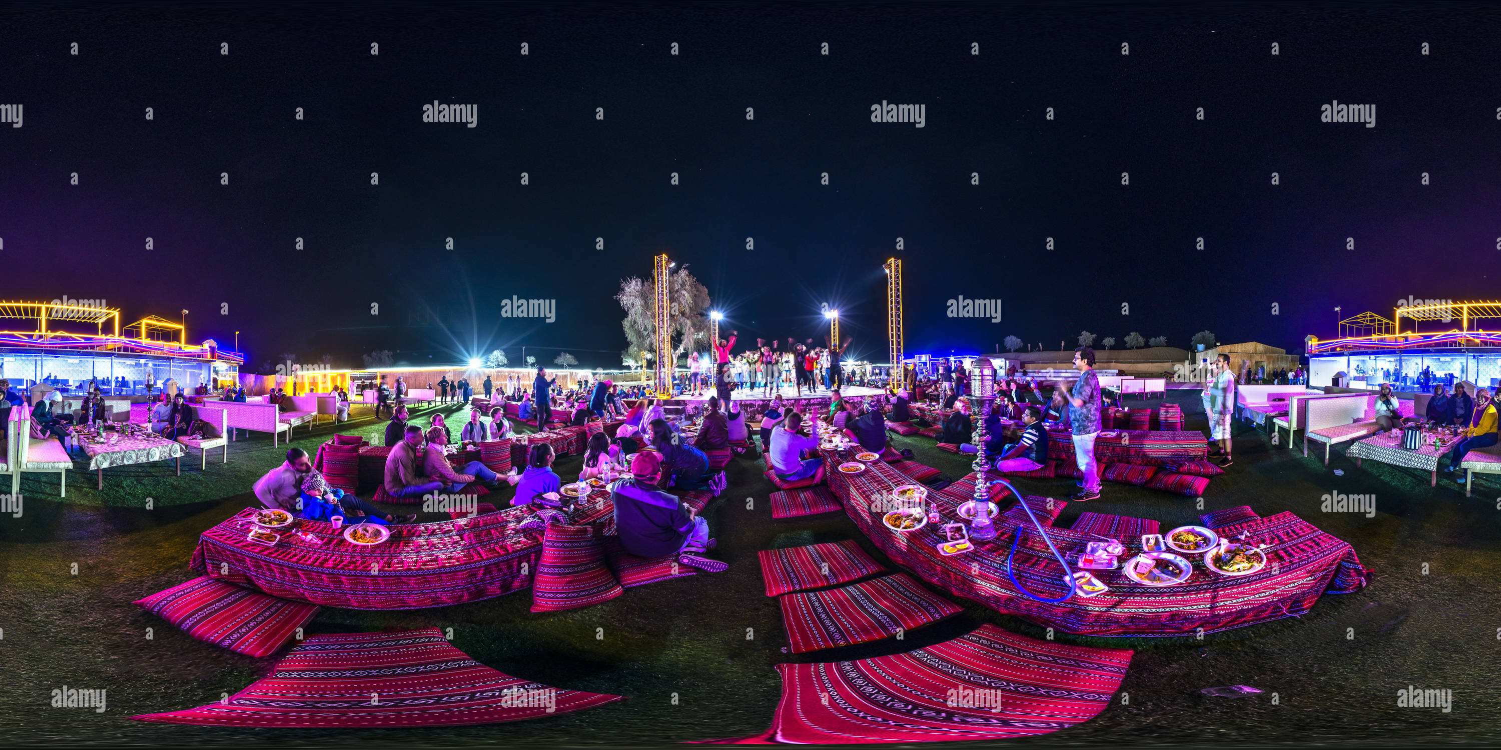 360° view of Hamdan Desert Camp Dinner(阿布扎比沙漠營地晚餐), Al Ajban, Abu Dhabi ...