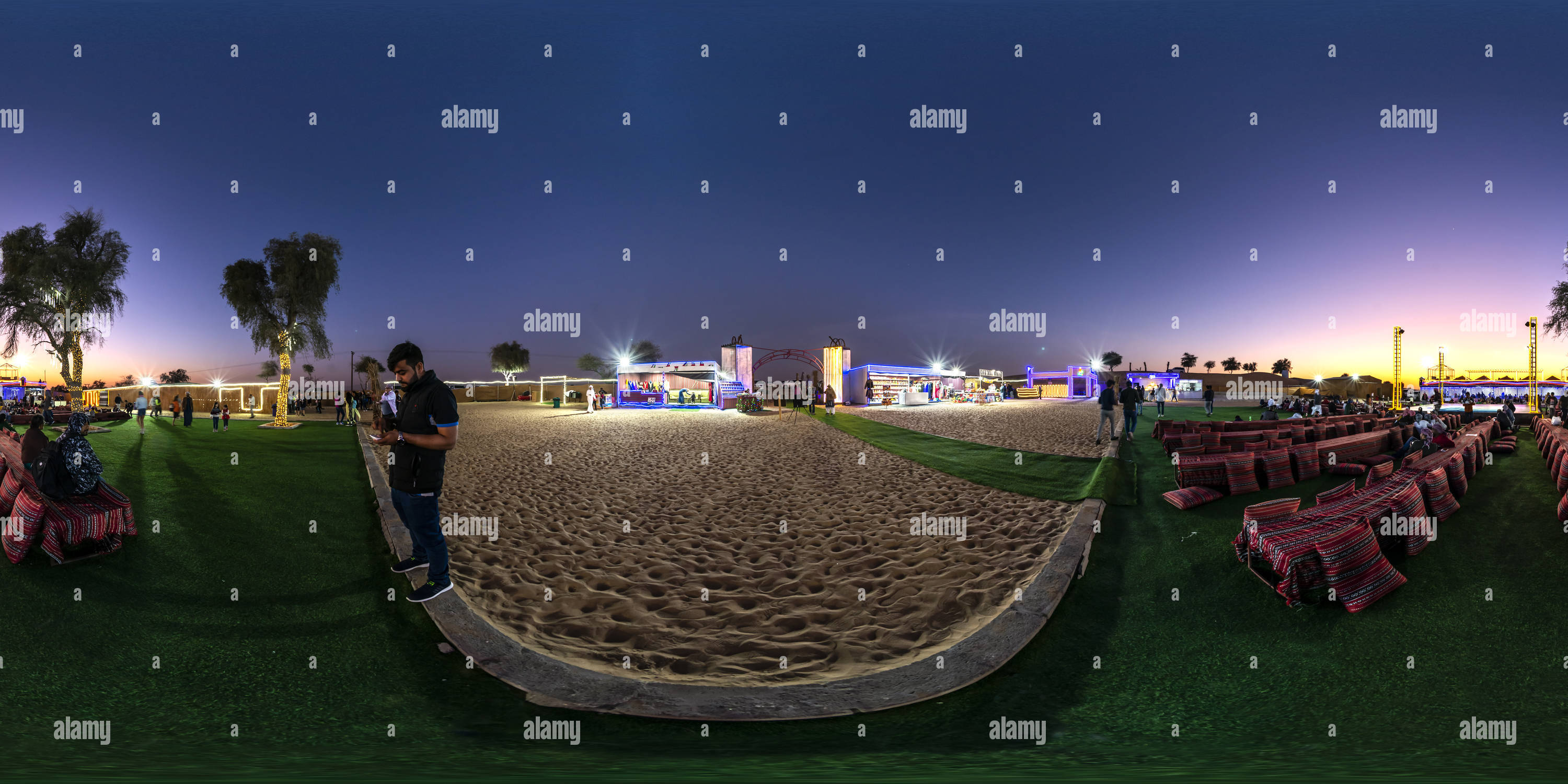360° view of Hamdan Desert Camp(阿布扎比沙漠衝沙營地), Al Ajban, Abu Dhabi, UAE ...