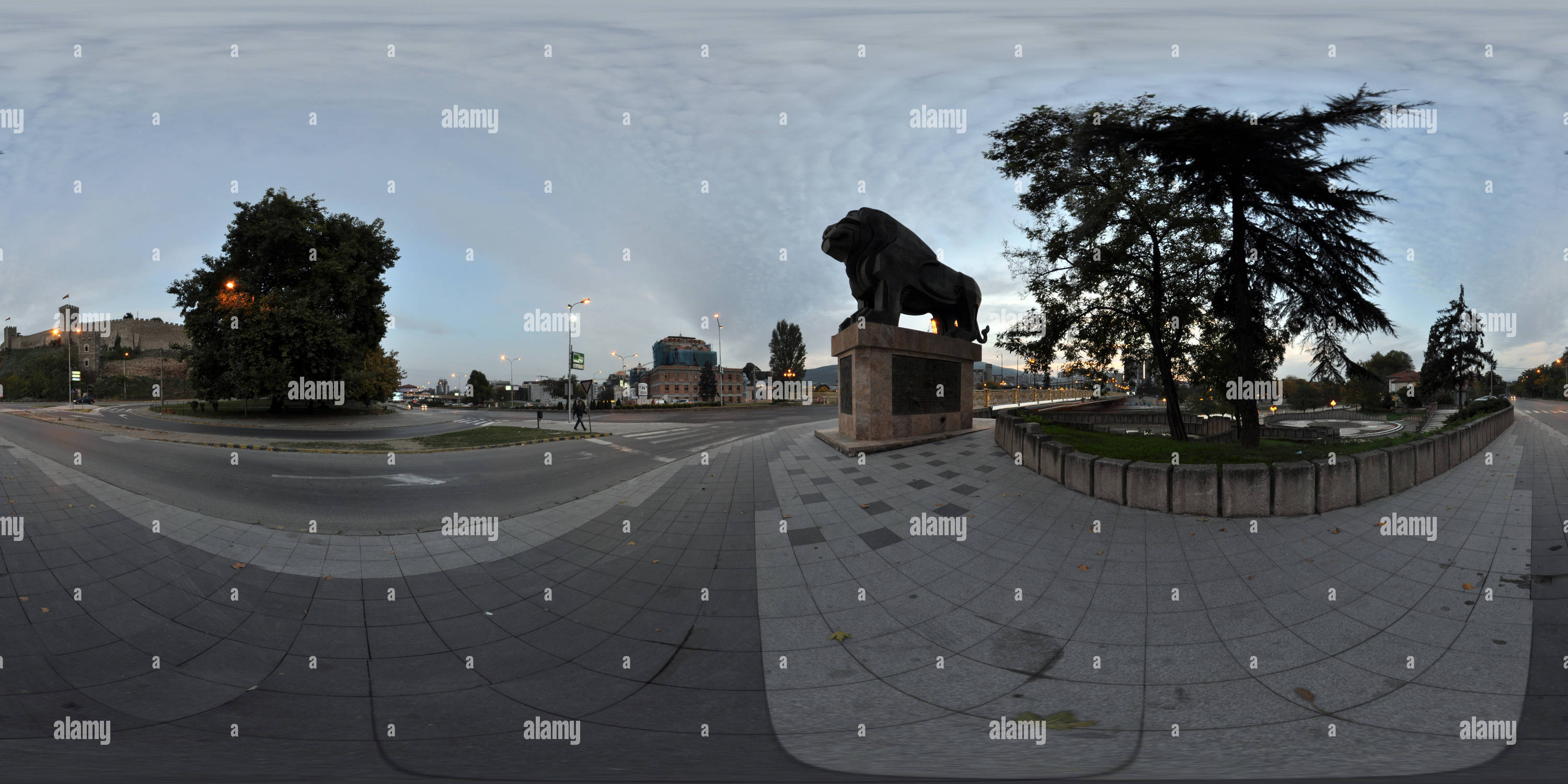 360° view of Goce Delchev Bridge Skopje / Macedonia - Alamy