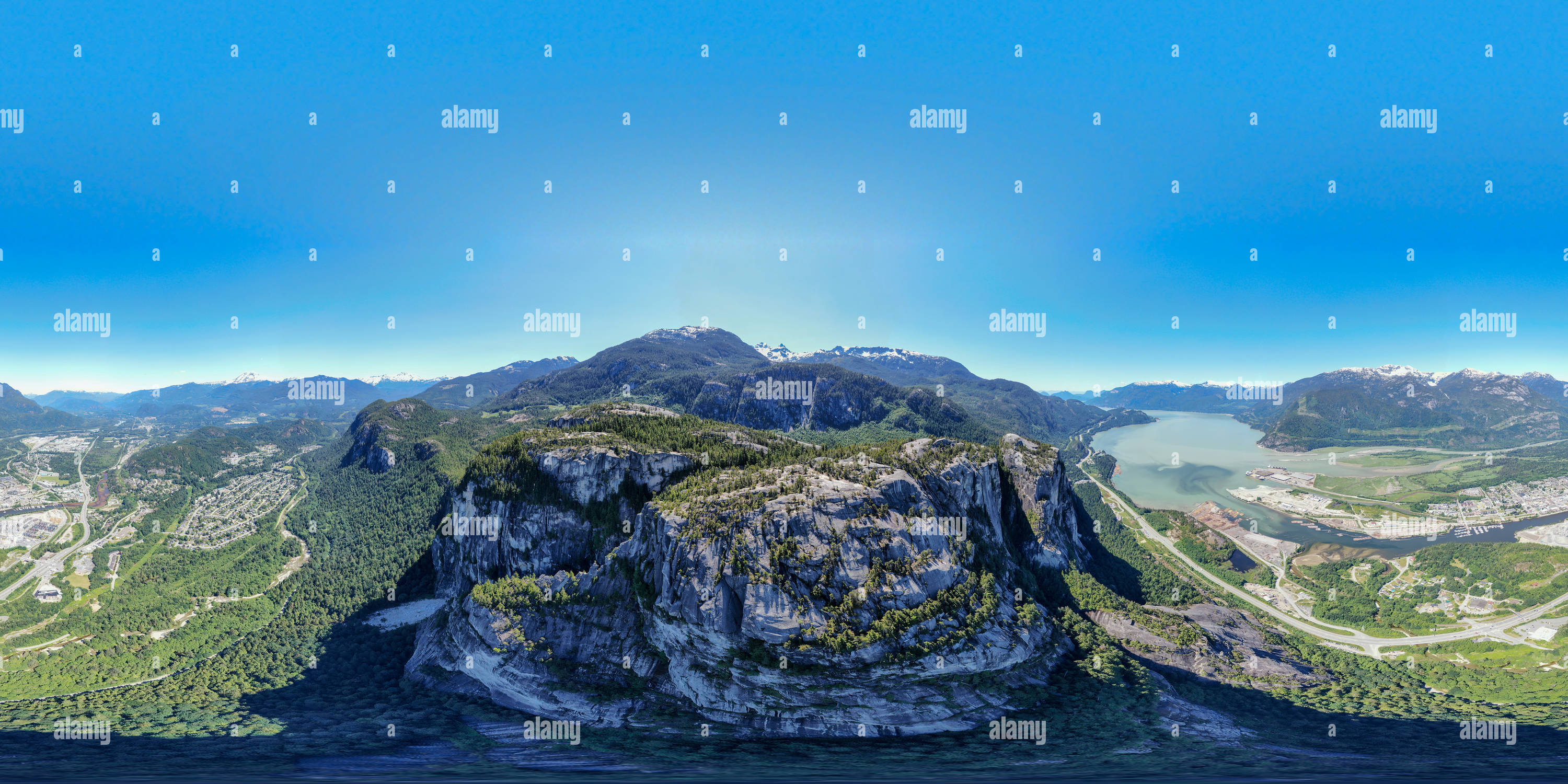360° view of Stawamus Chief 3 - Alamy