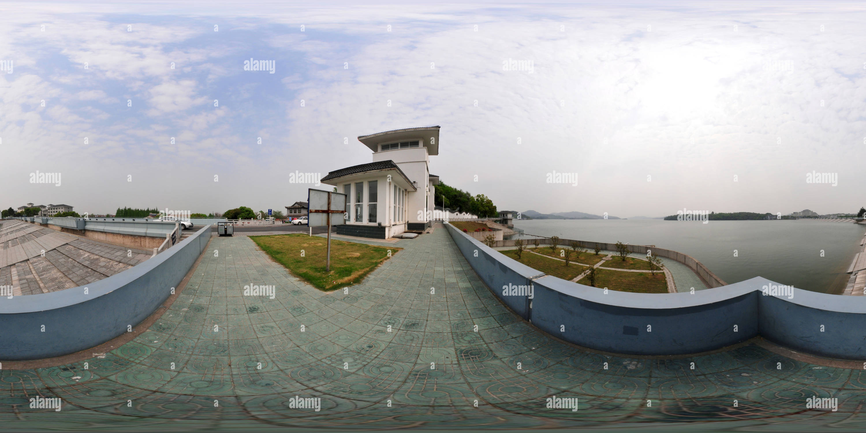 360° view of Tianmu Lake 颜景詹 (187 - Alamy