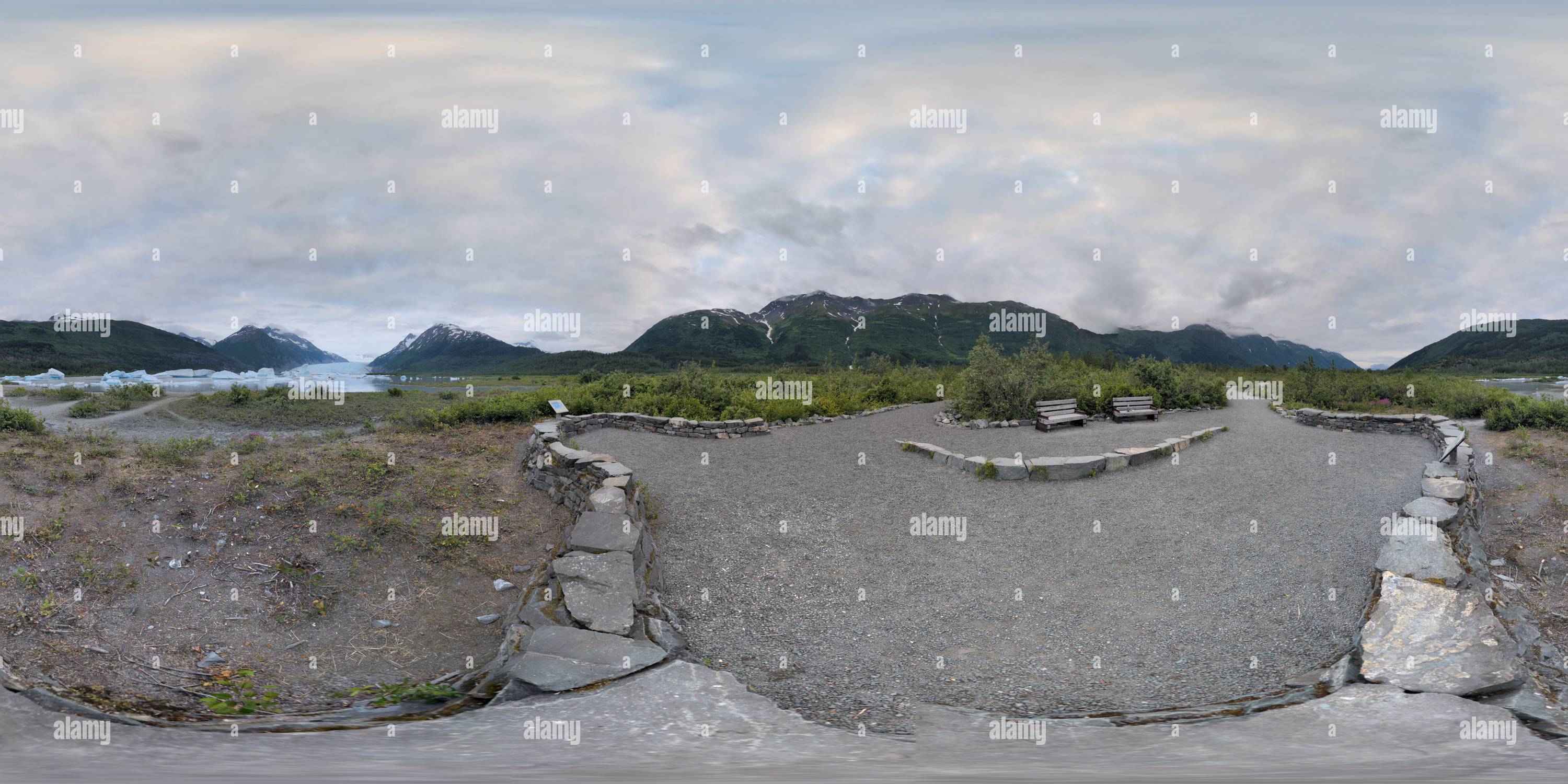 Equirectangular and glacier hi-res stock photography and images - Alamy