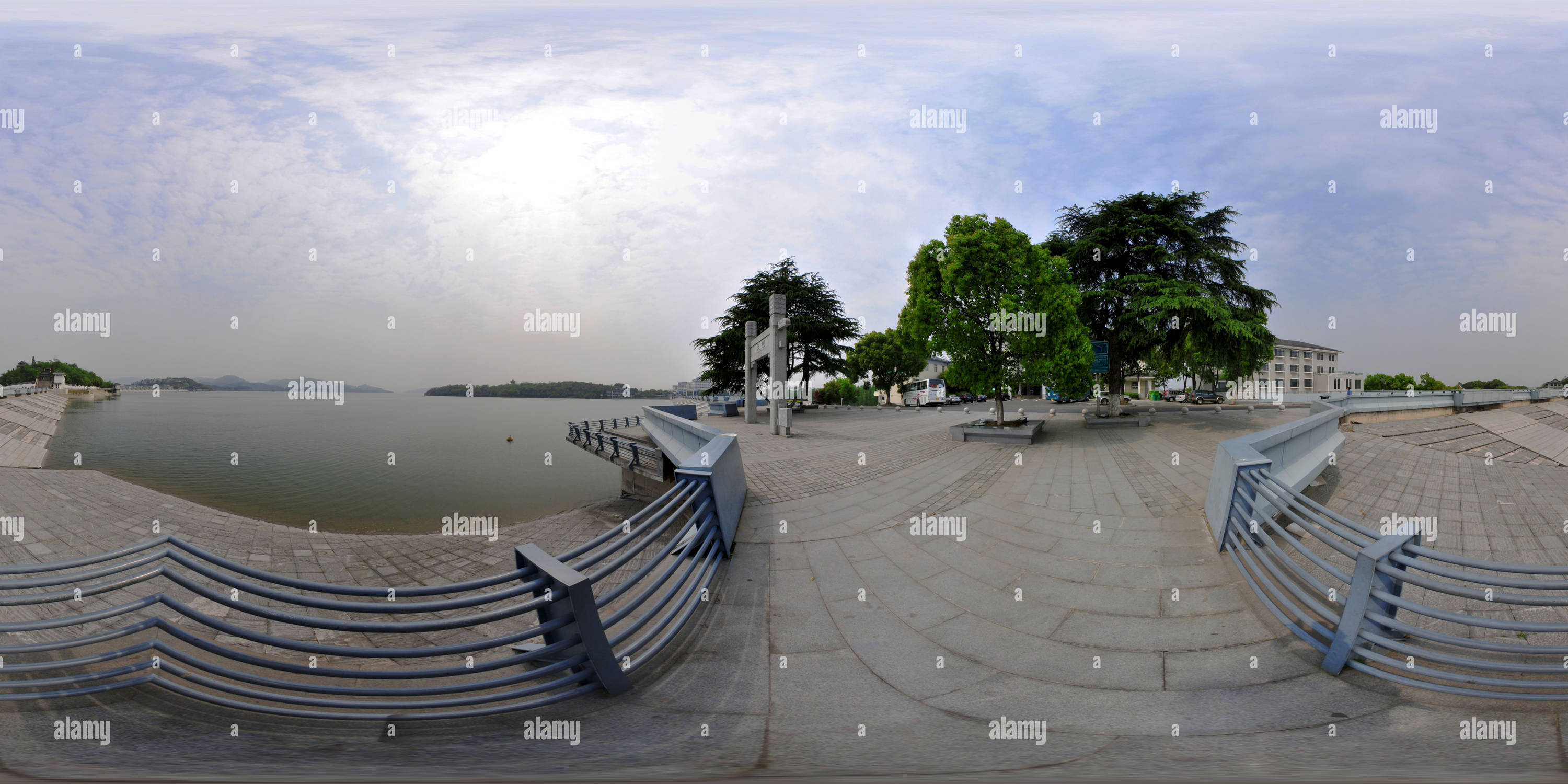 360° view of Tianmu Lake Origin 天目湖由来 (223 - Alamy