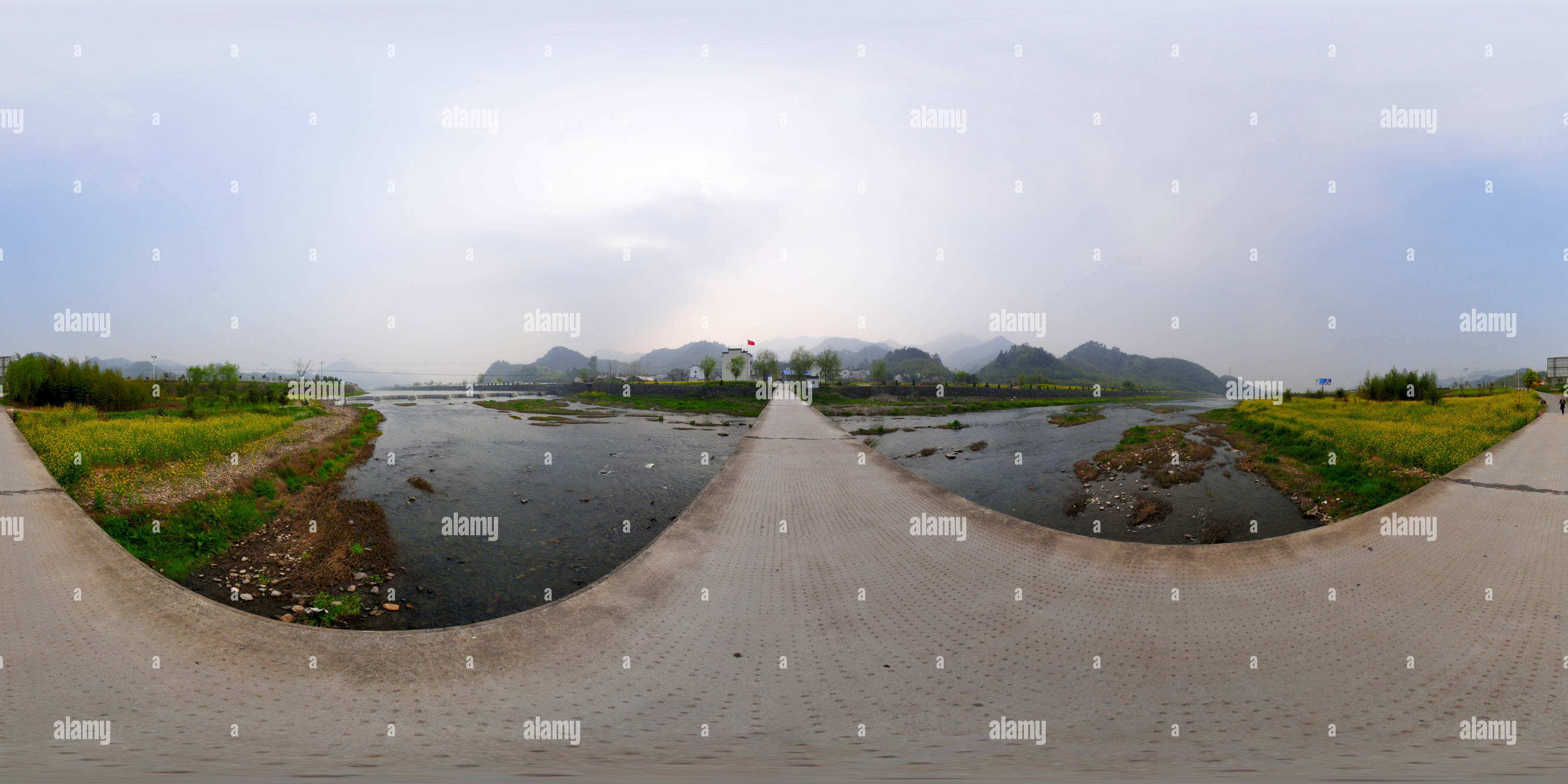 360° view of Jixi County went to China longchuan 绩溪至龙川 (865 - Alamy