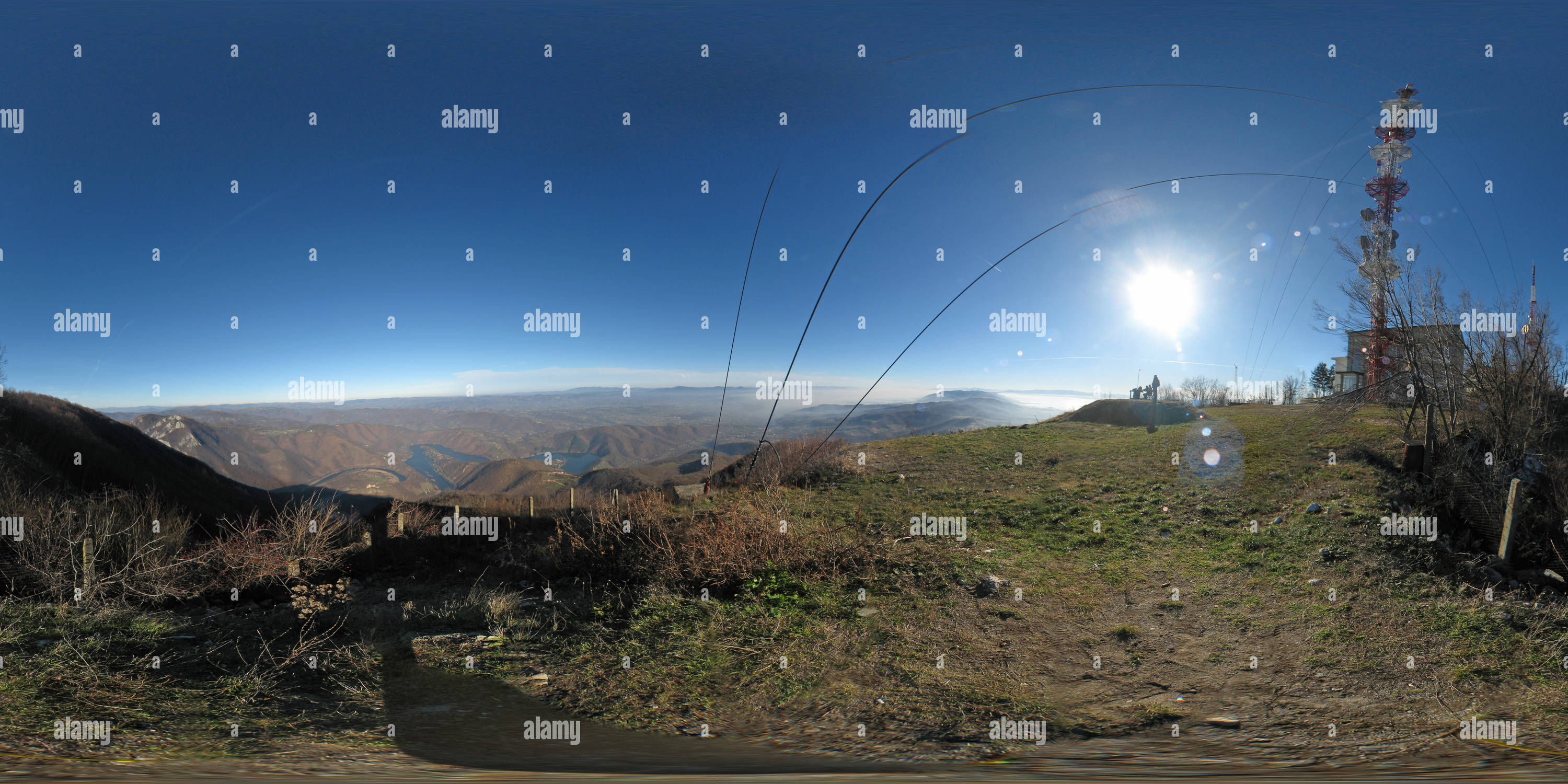 360° view of Meanders of the West Morava River - Alamy