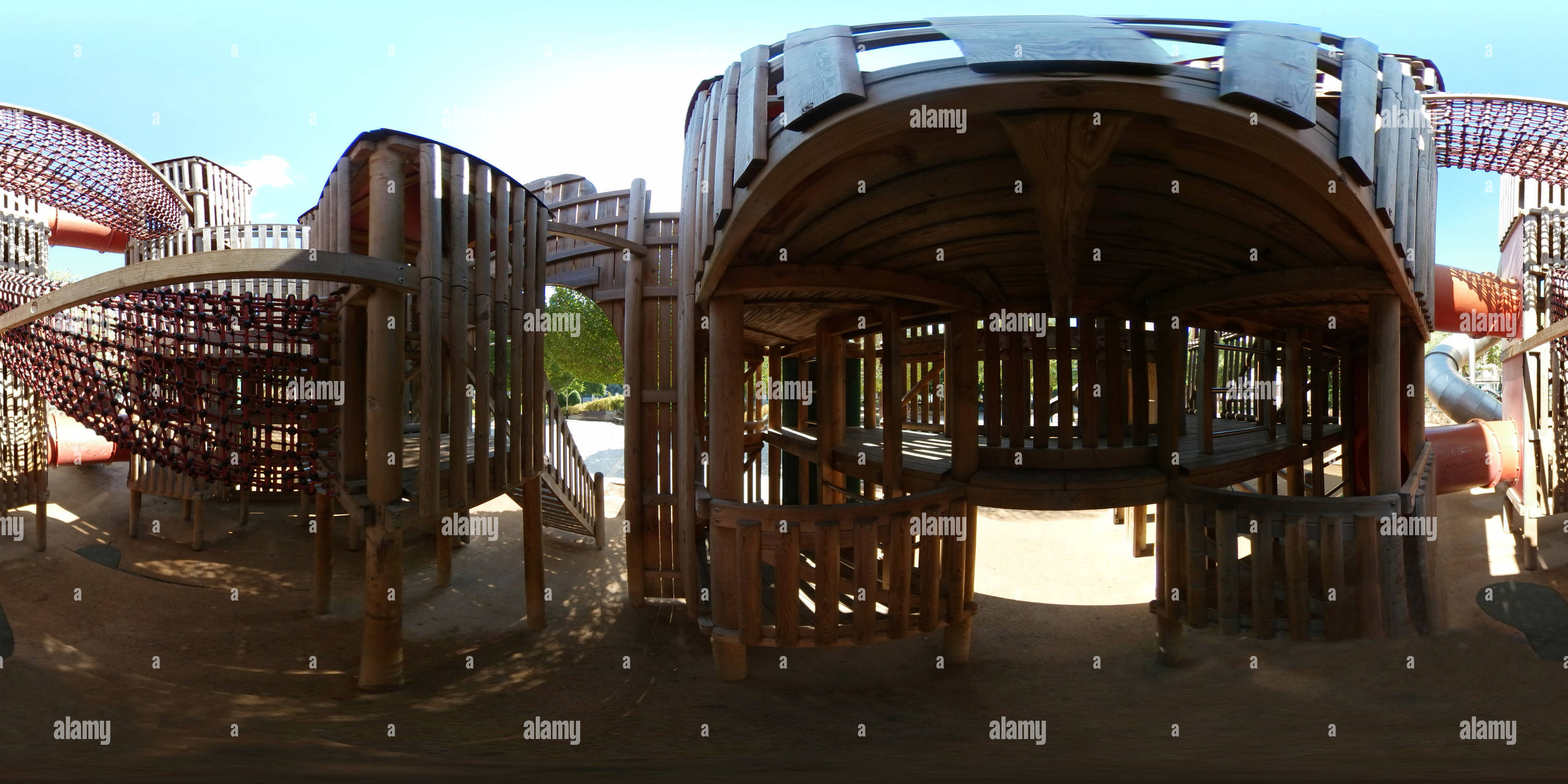 360° view of Children playground in palma de mallorca - Alamy
