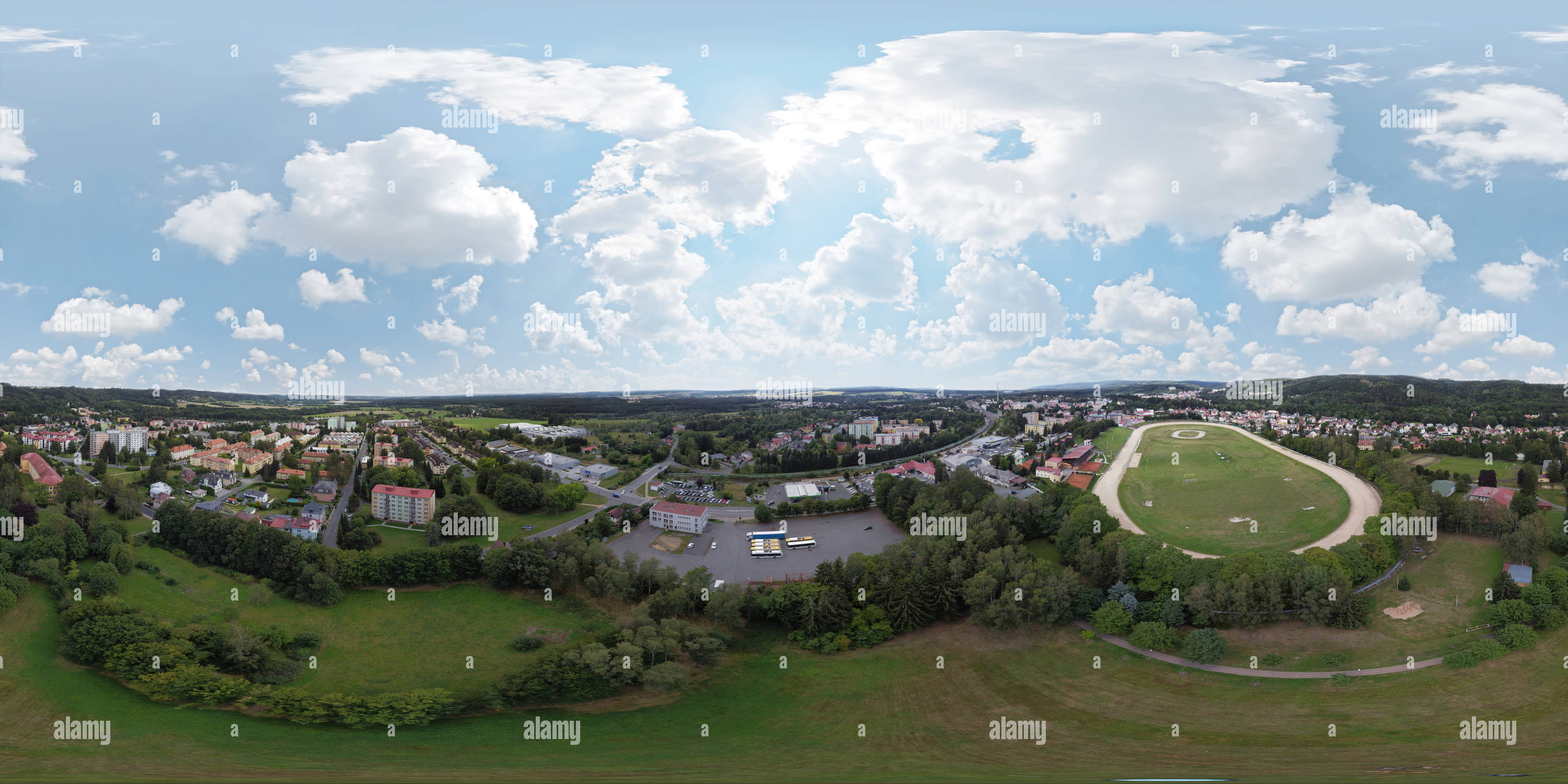 360° view of 07 Usovice Plocha Draha - Alamy