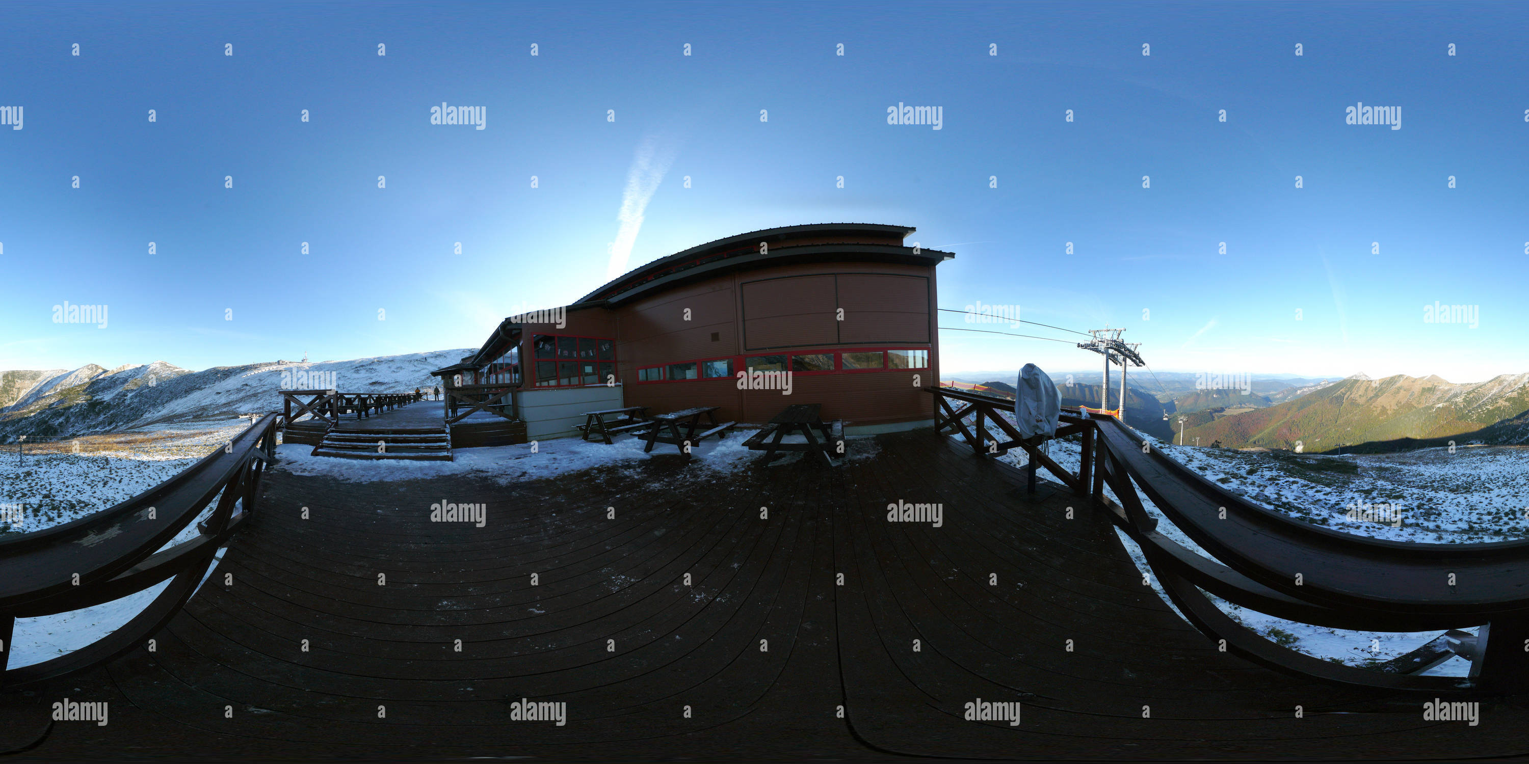 360° view of Vrátna - Chata Lanovka na chleb 2 - Alamy