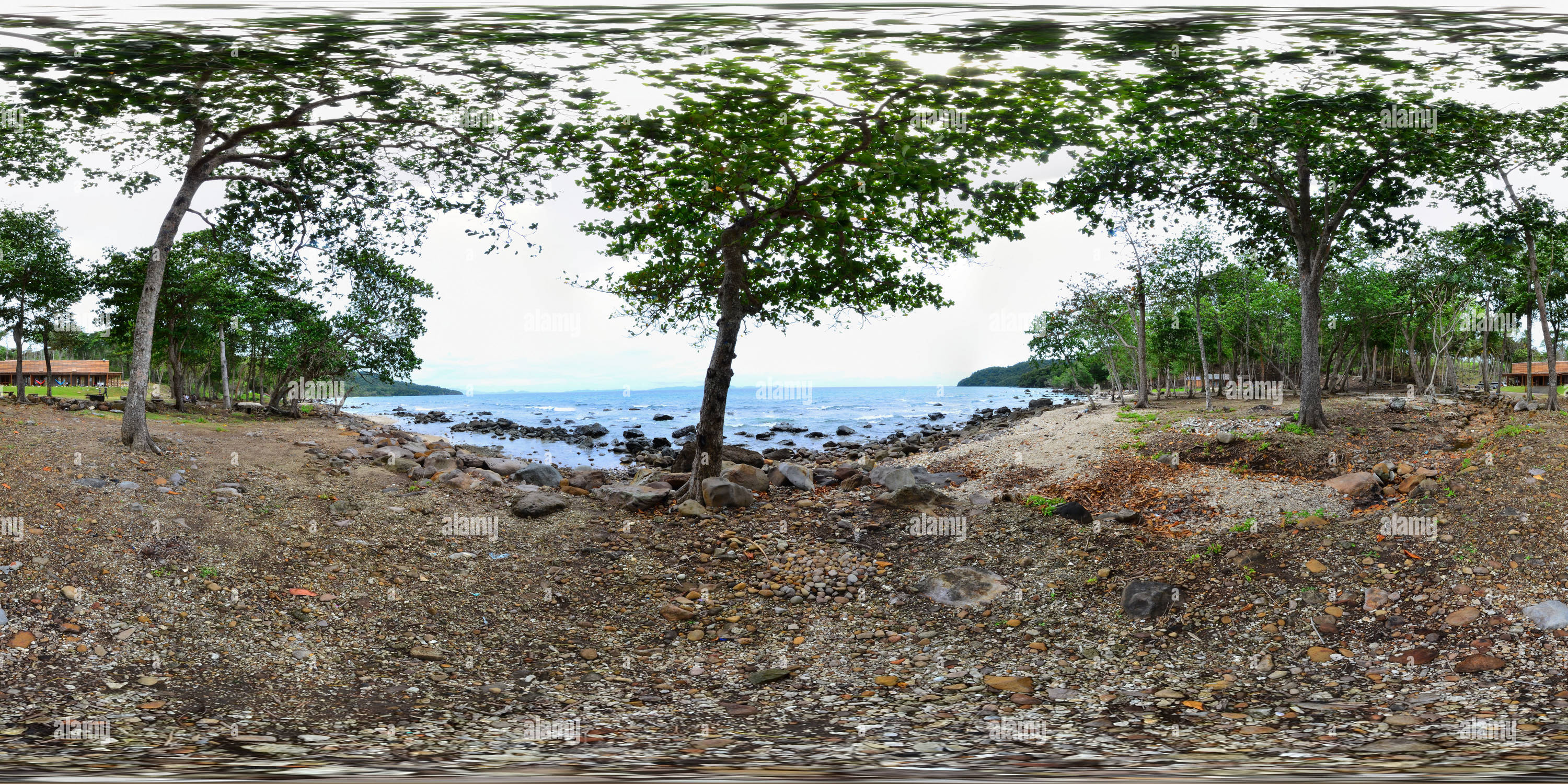 360° view of Pantai Lhong Angen - Alamy