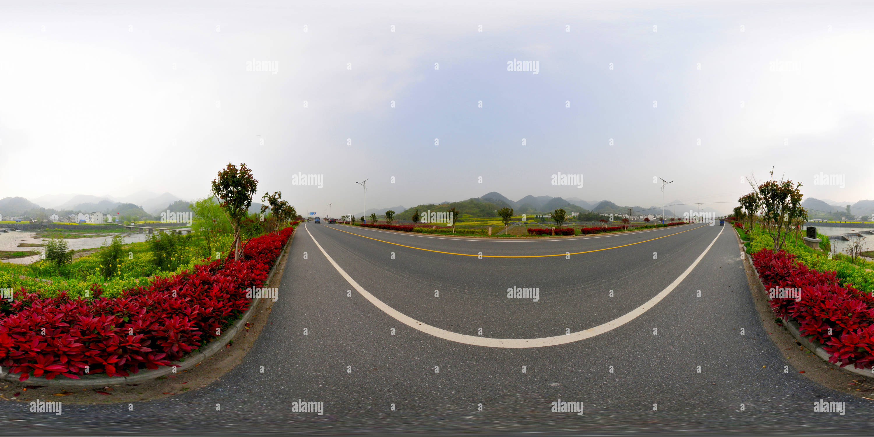 360° view of Jixi County (X086) China longchuan 绩溪(X086县道)龙川 (877 - Alamy