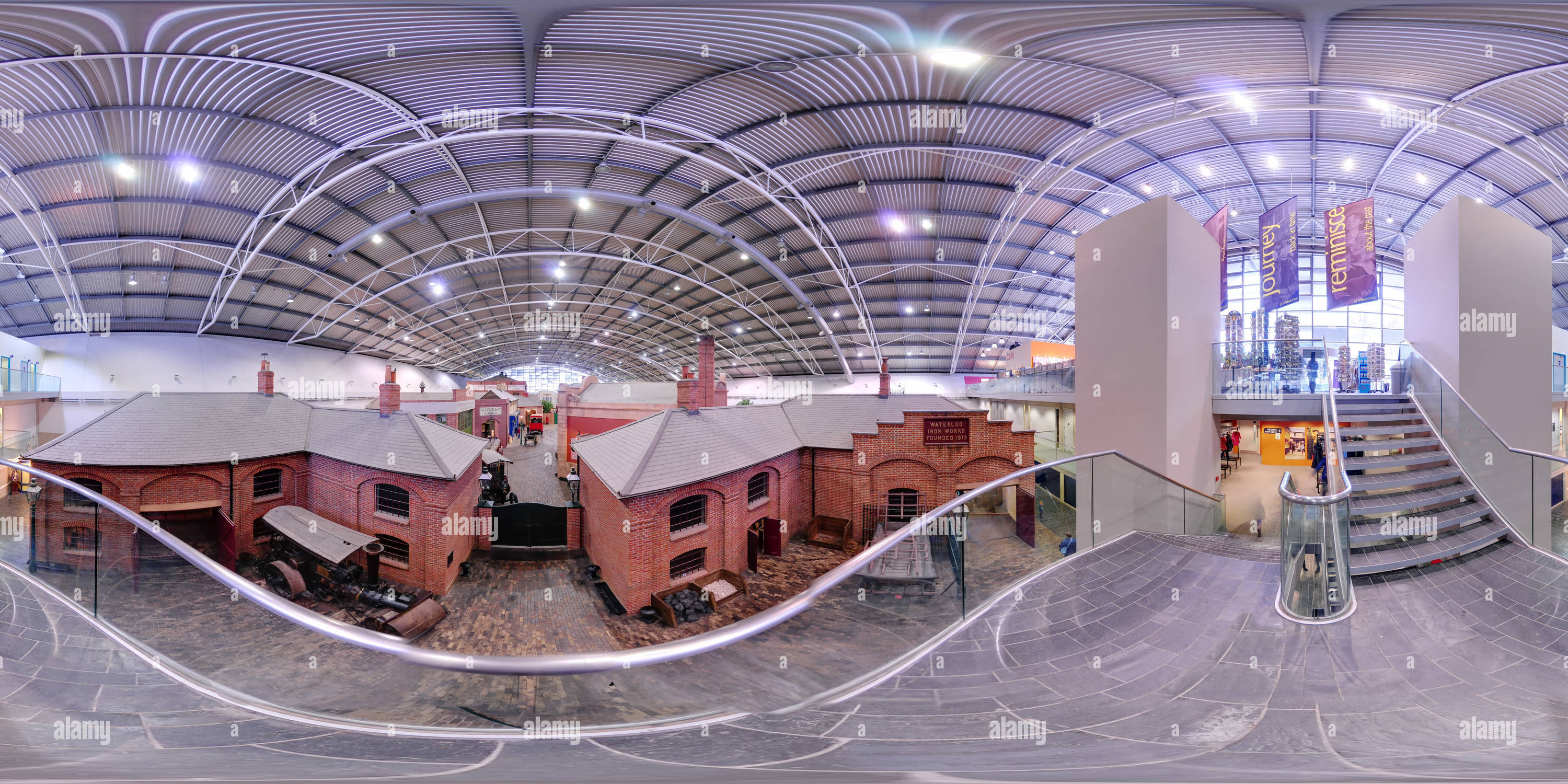 360° view of Milestones Museum entrance - Alamy