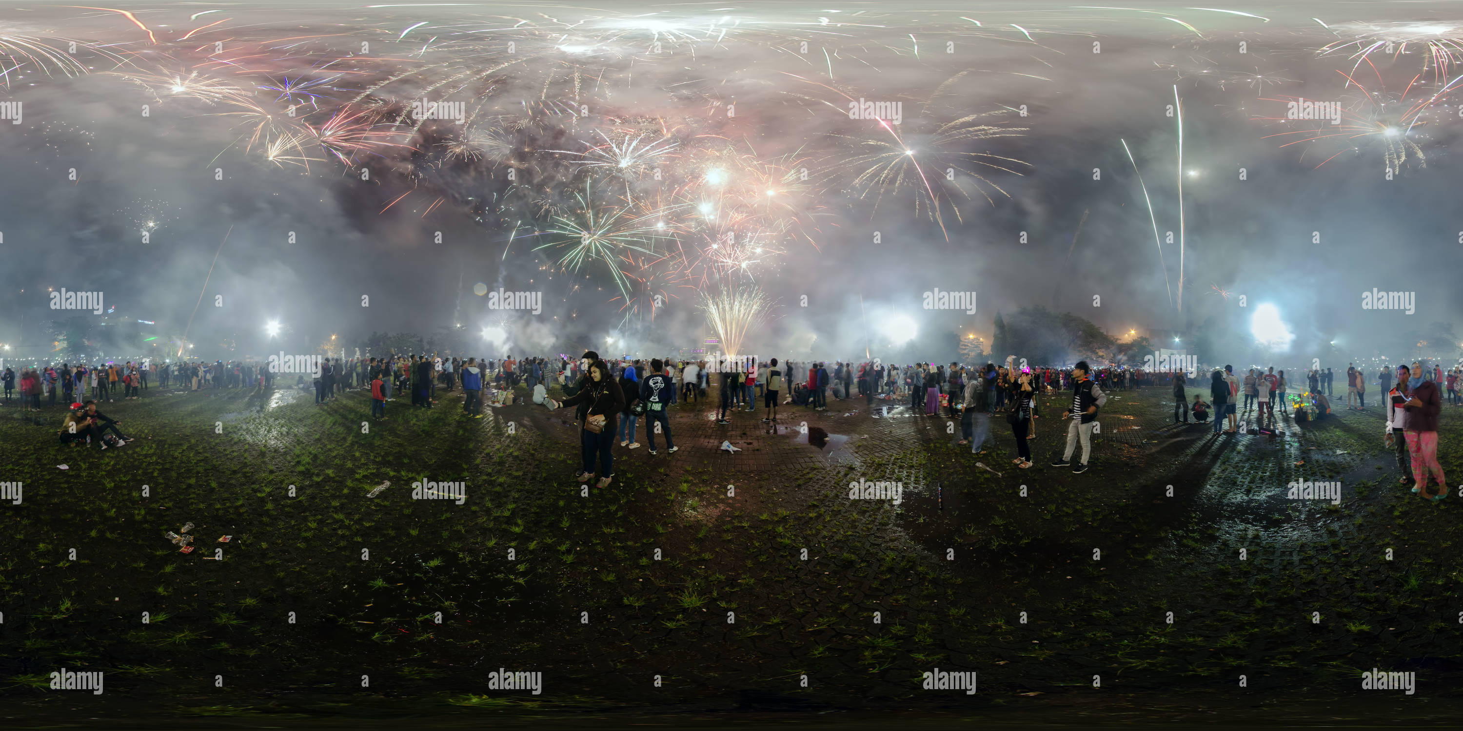 Virtual fireworks hi-res stock photography and images - Alamy