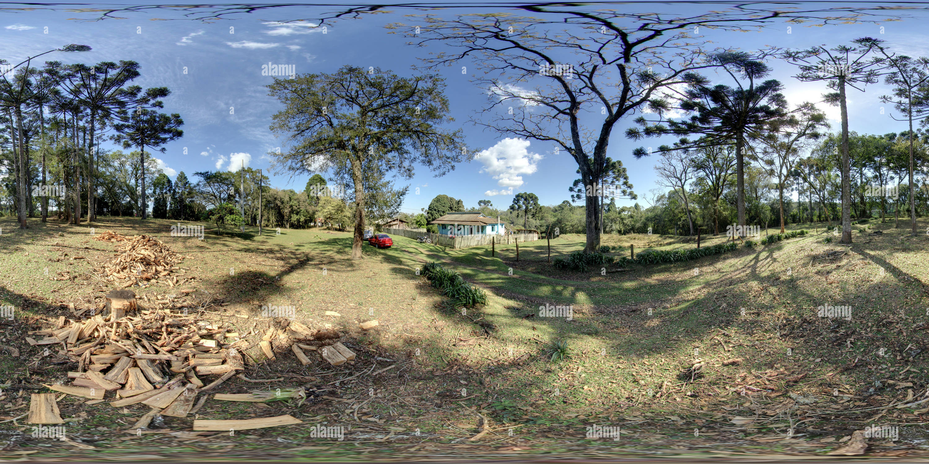 360° view of Maria Schuster's Ranch in Lapa - Alamy