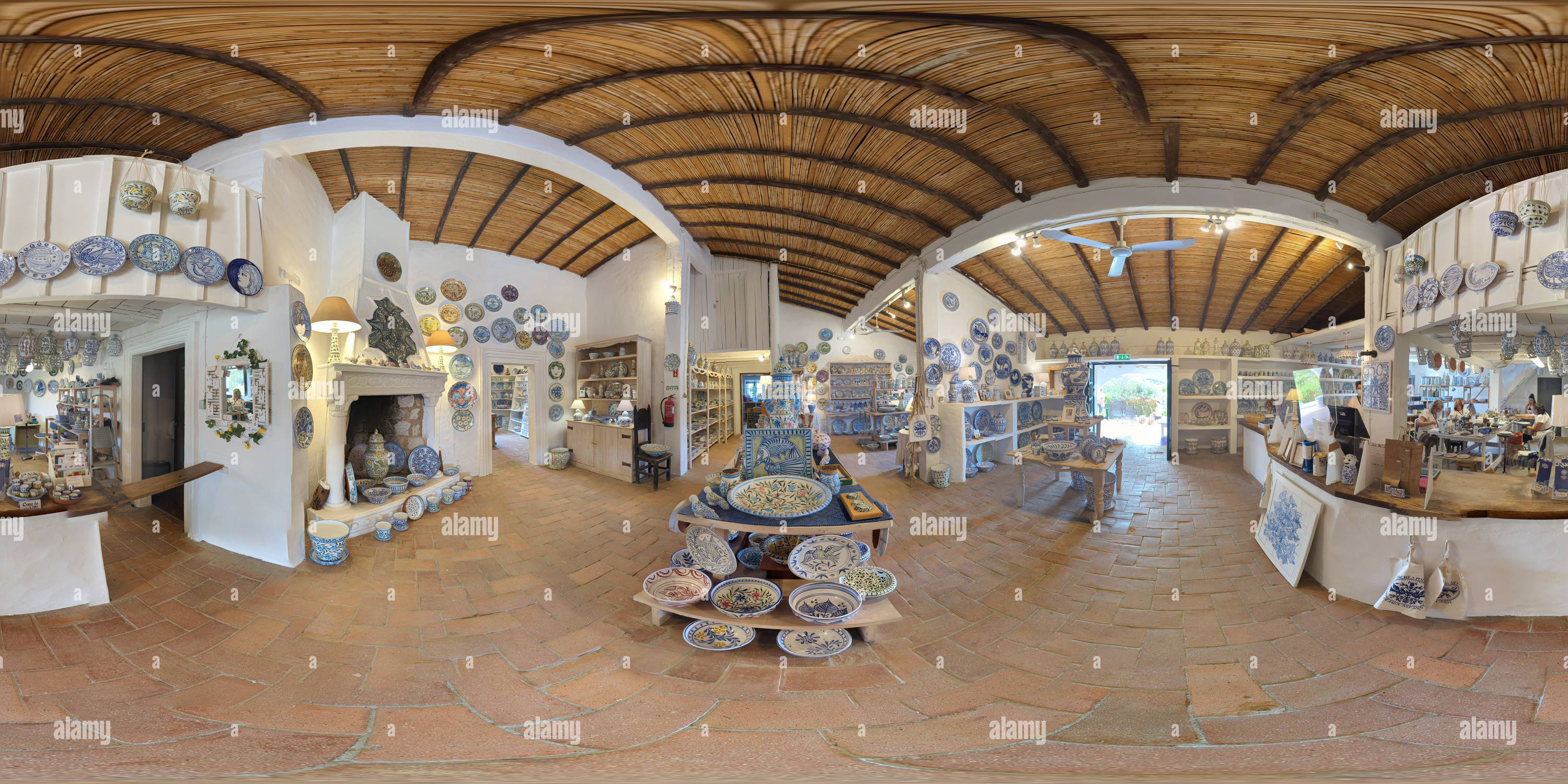 360° view of Porches Pottery - Algarve, Portugal - Alamy